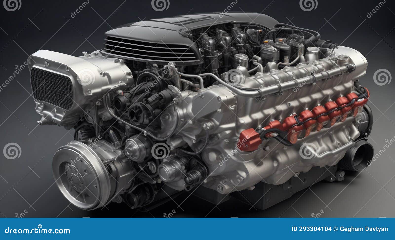 Close-up of a Engine of a Car, Car Engine, Engine Background, Car ...