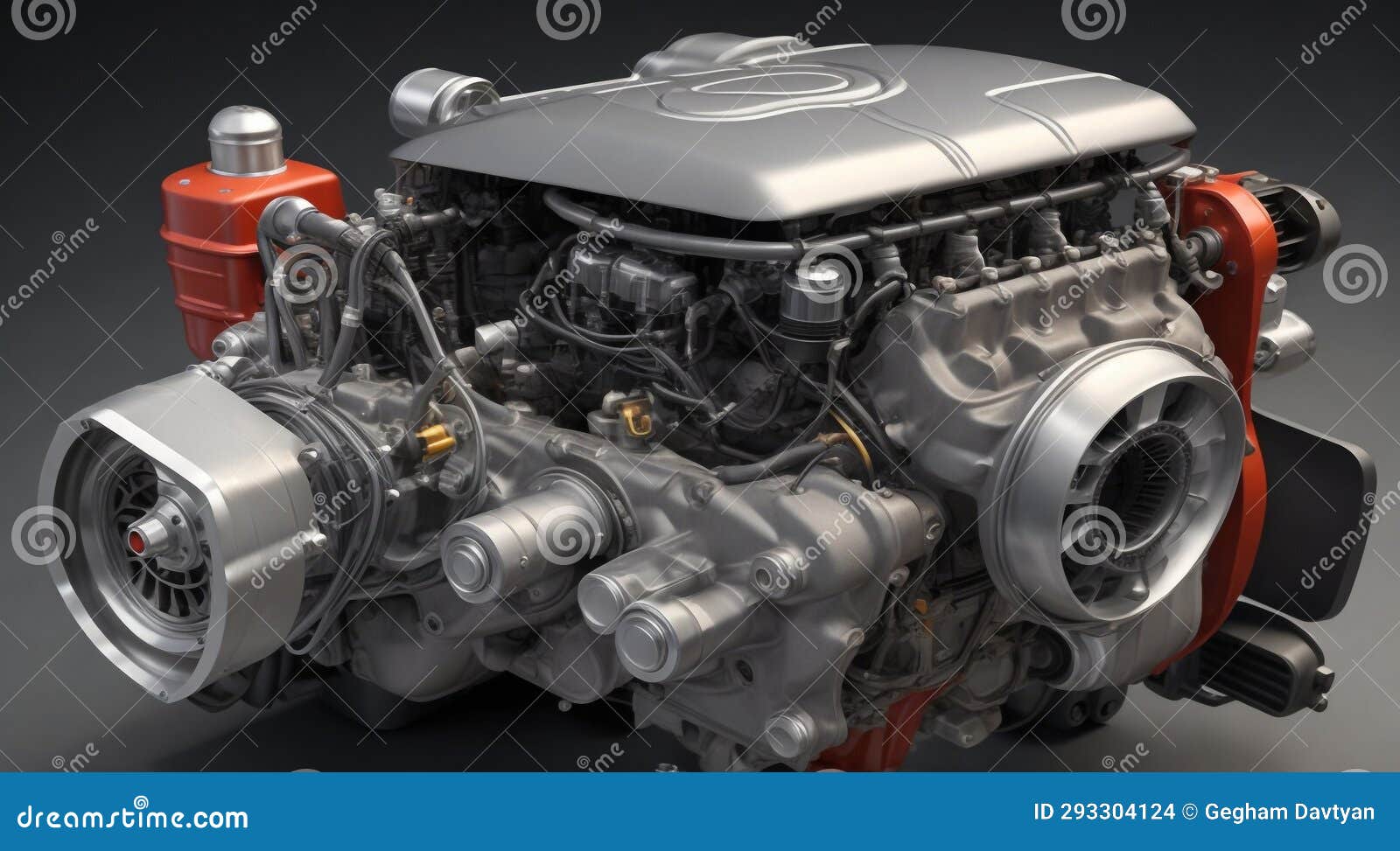 Close-up of a Engine of a Car, Car Engine, Engine Background, Car ...