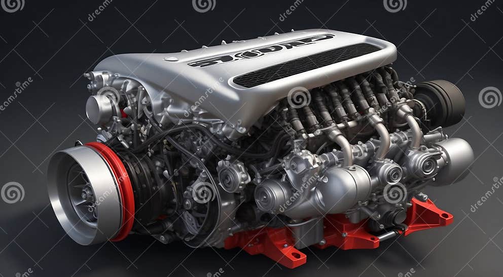 Close-up of a Engine of a Car, Car Engine, Engine Background, Car ...