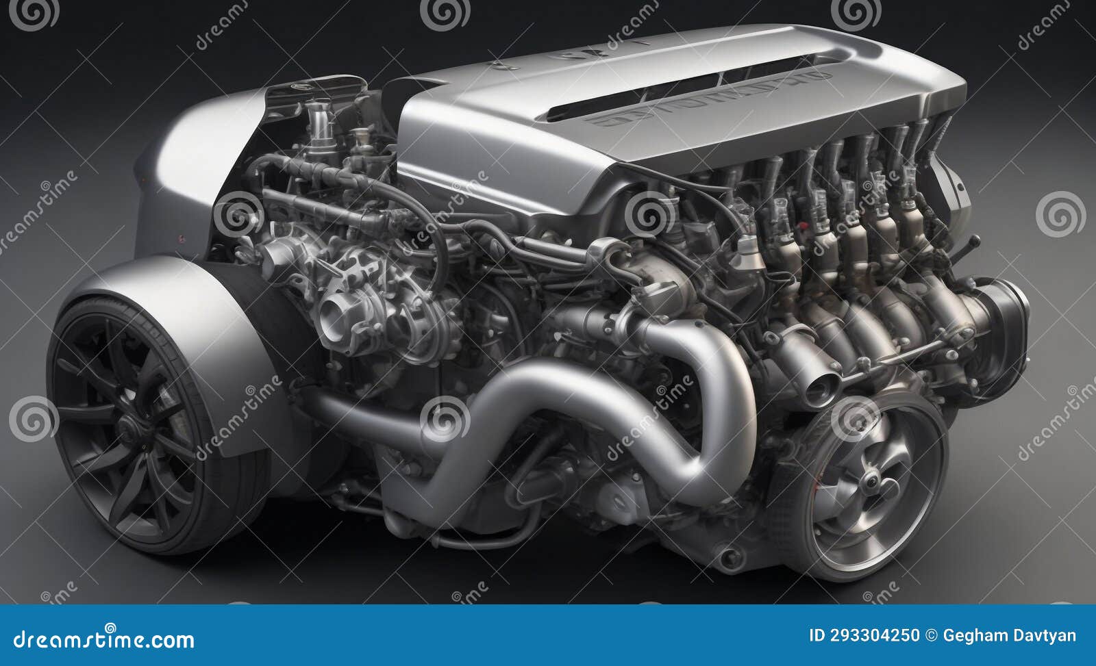 Close-up of a Engine of a Car, Car Engine, Engine Background, Car ...