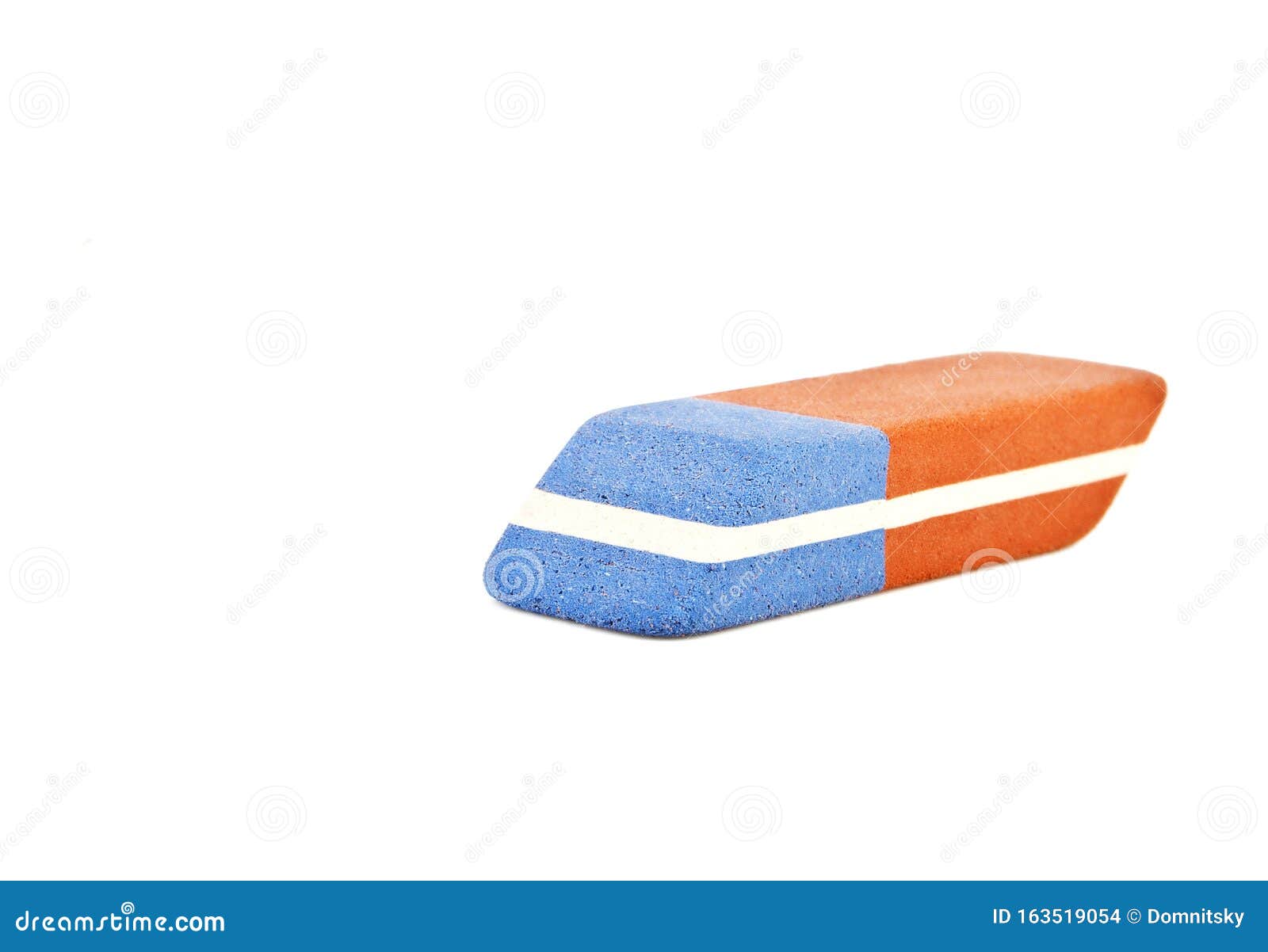 Close Up of an Eraser on White Background Stock Photo - Image of ...