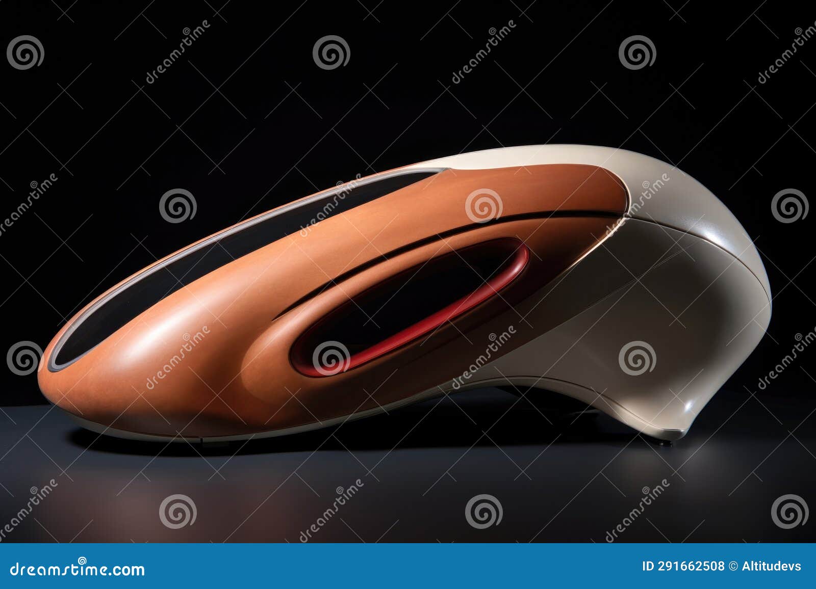 Close-up of an Ergonomic Computer Mouse Stock Photo - Image of ...