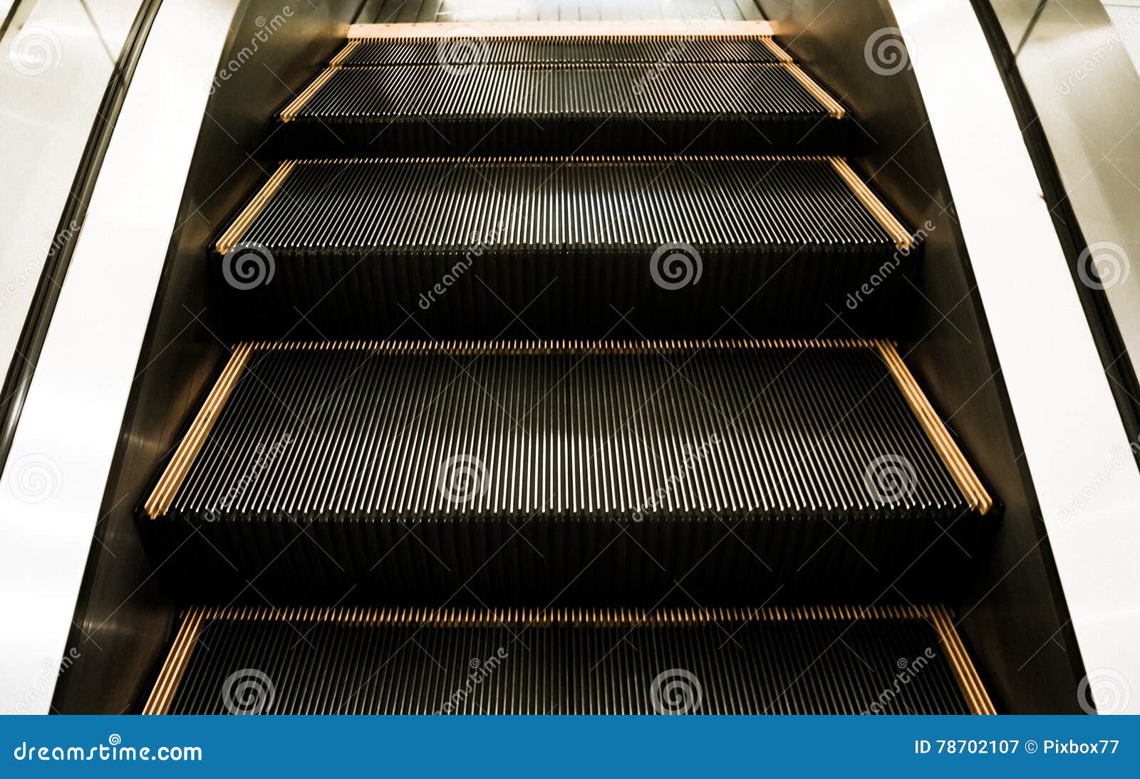 Close up of escalator step stock image. Image of stair - 78702107
