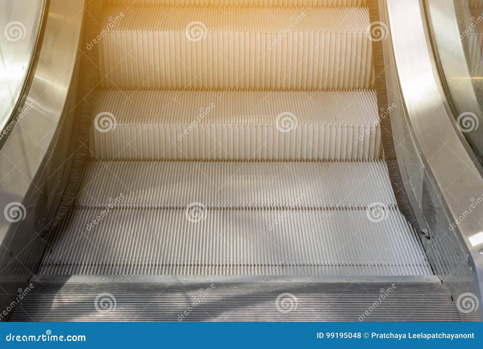 Close up escalator step stock photo. Image of outside - 99195048