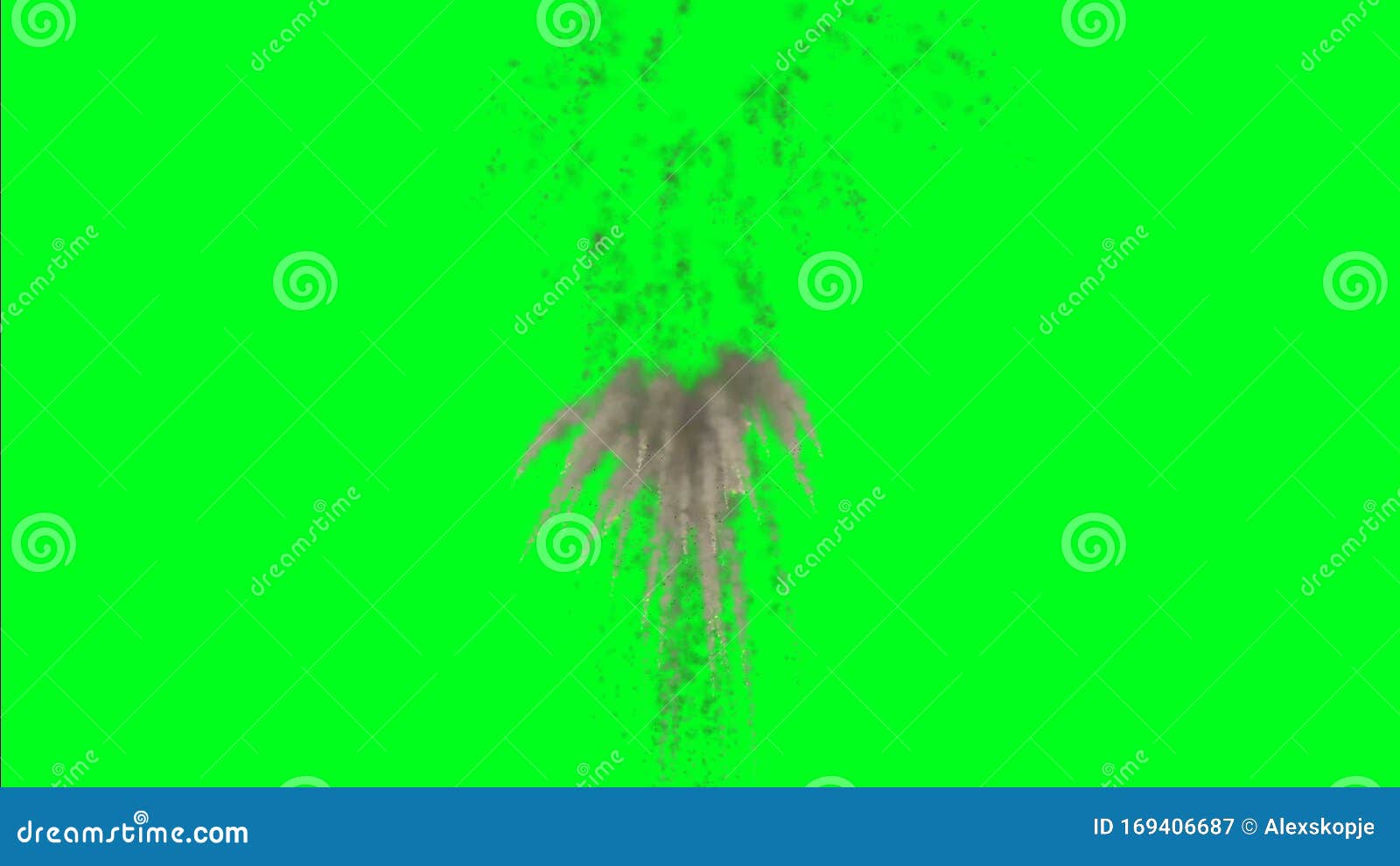 Explosion on Green Screen stock video. Video of chroma - 169406687