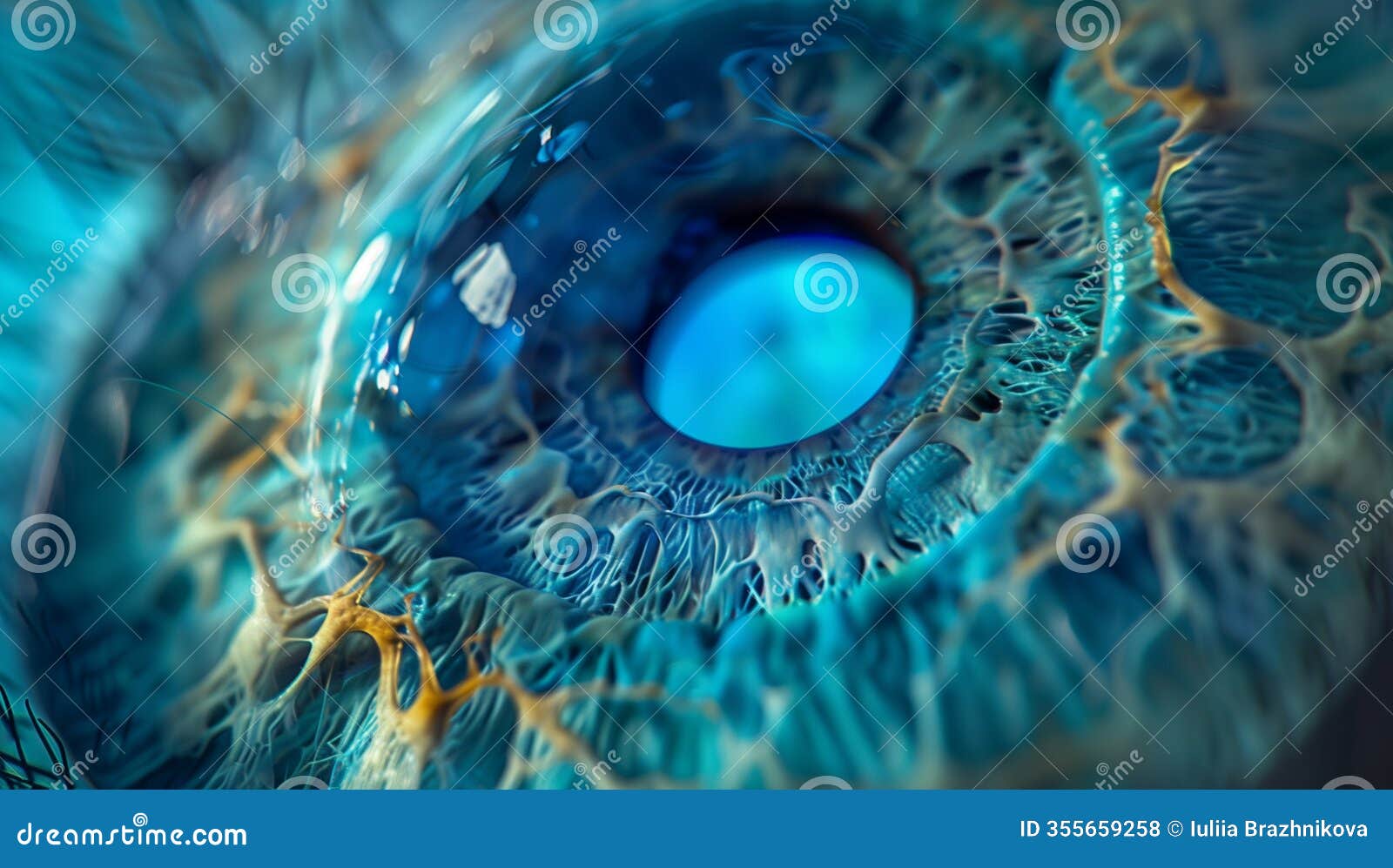 Structure Of The Eyeball, Visual Impairment, Near-sightedness Vector ...