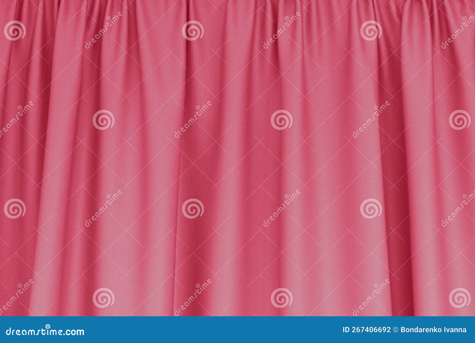Close Up of Fabric Curtains Texture Toned in Pink Color Stock Photo ...