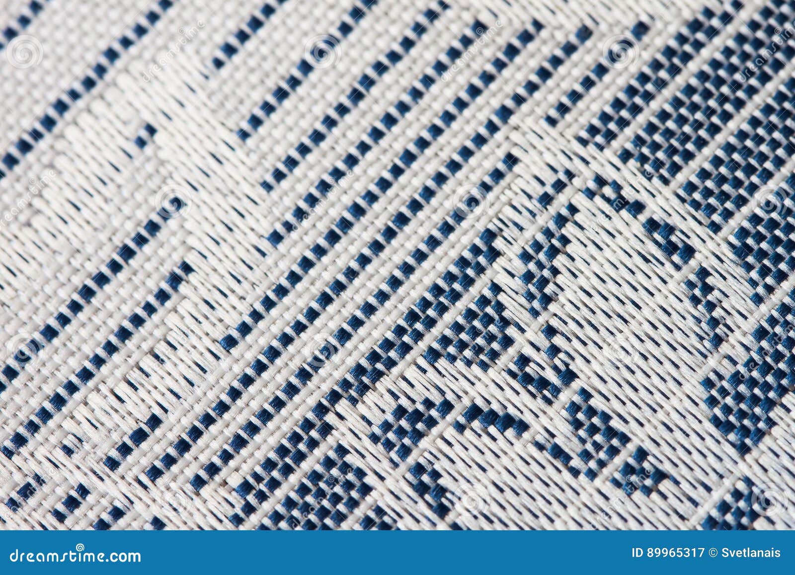 Close-up Fabric Texture Background, with Part of the Pattern with Copy ...