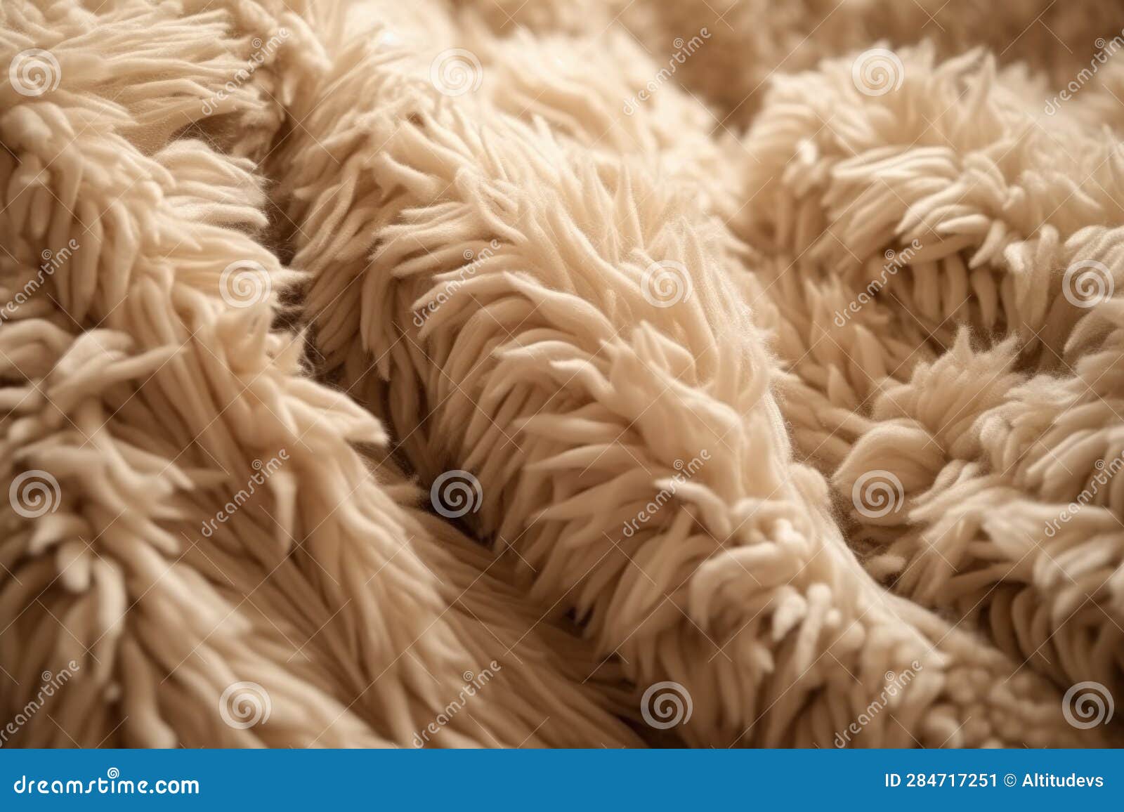 Close-up of Fabric Texture with a Mix of Smooth and Fluffy Elements ...