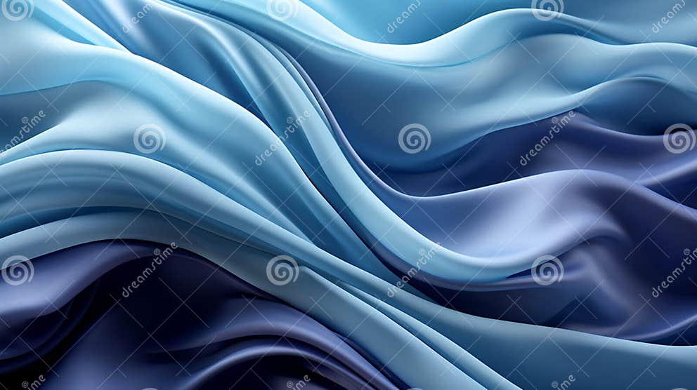 Close Up Fabric Waves Textile Background Stock Photo - Image of ...
