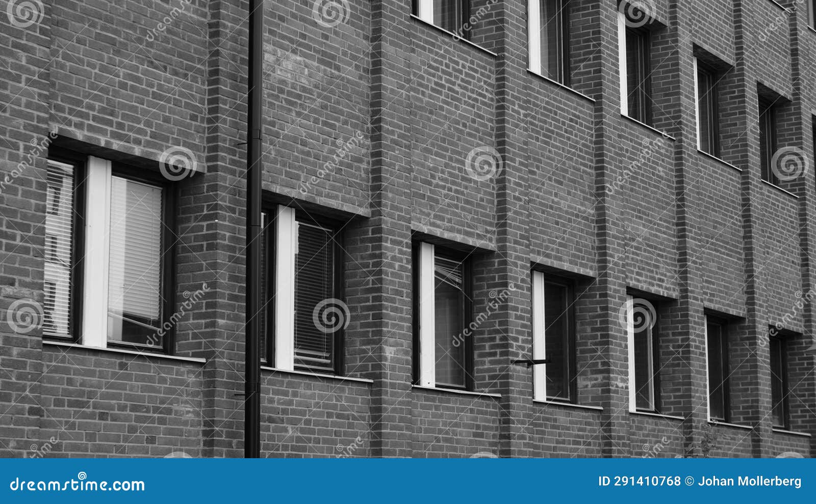 Close-up of the Facade of a Multi-storey Residential Building Stock ...