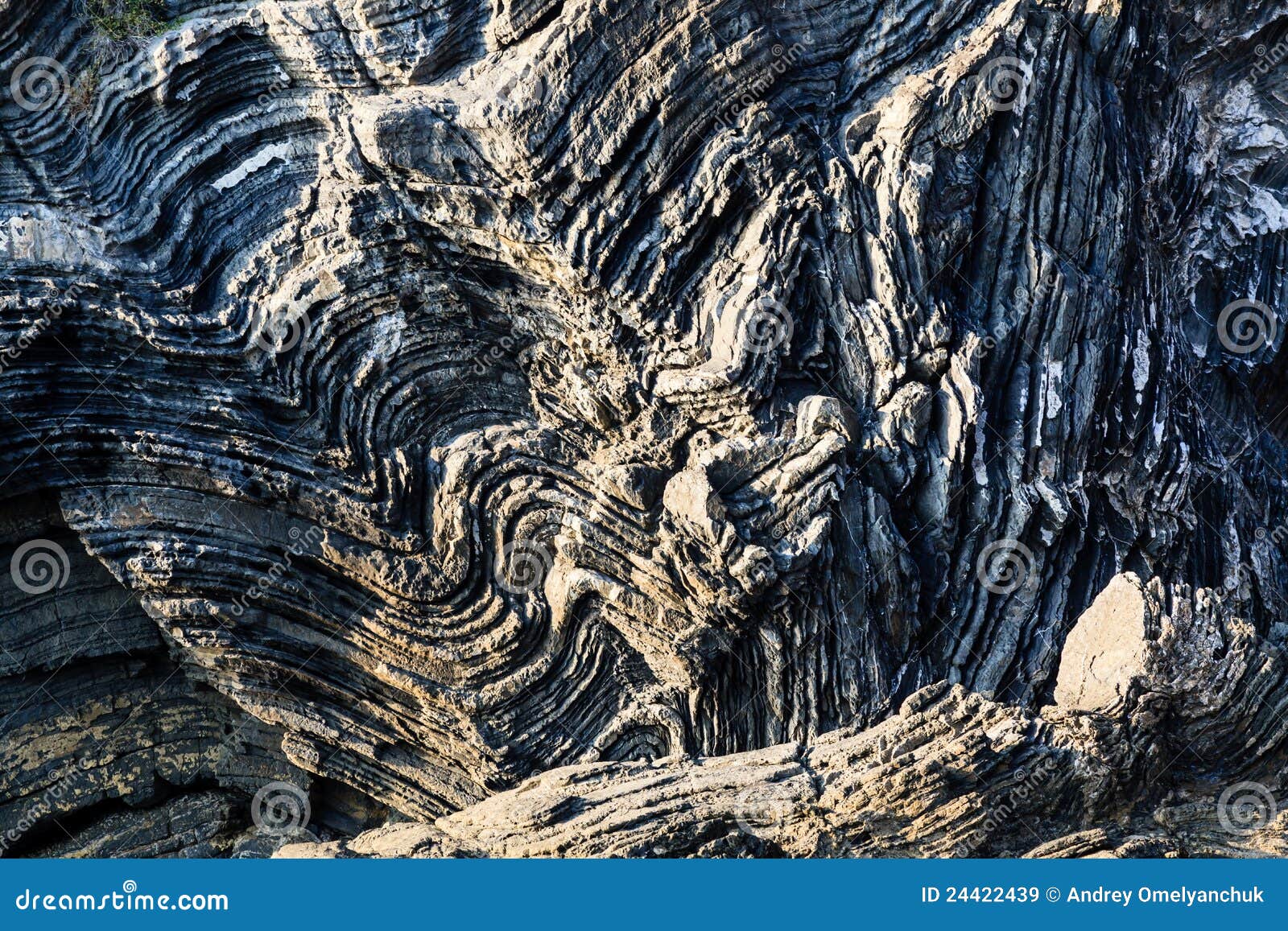 Close Up of the Face of a Boulder Stock Image - Image of effect, decor ...