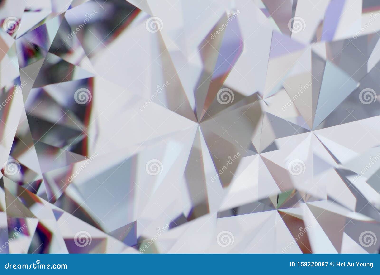Close Up of Facets of a Diamond Stock Illustration - Illustration of ...