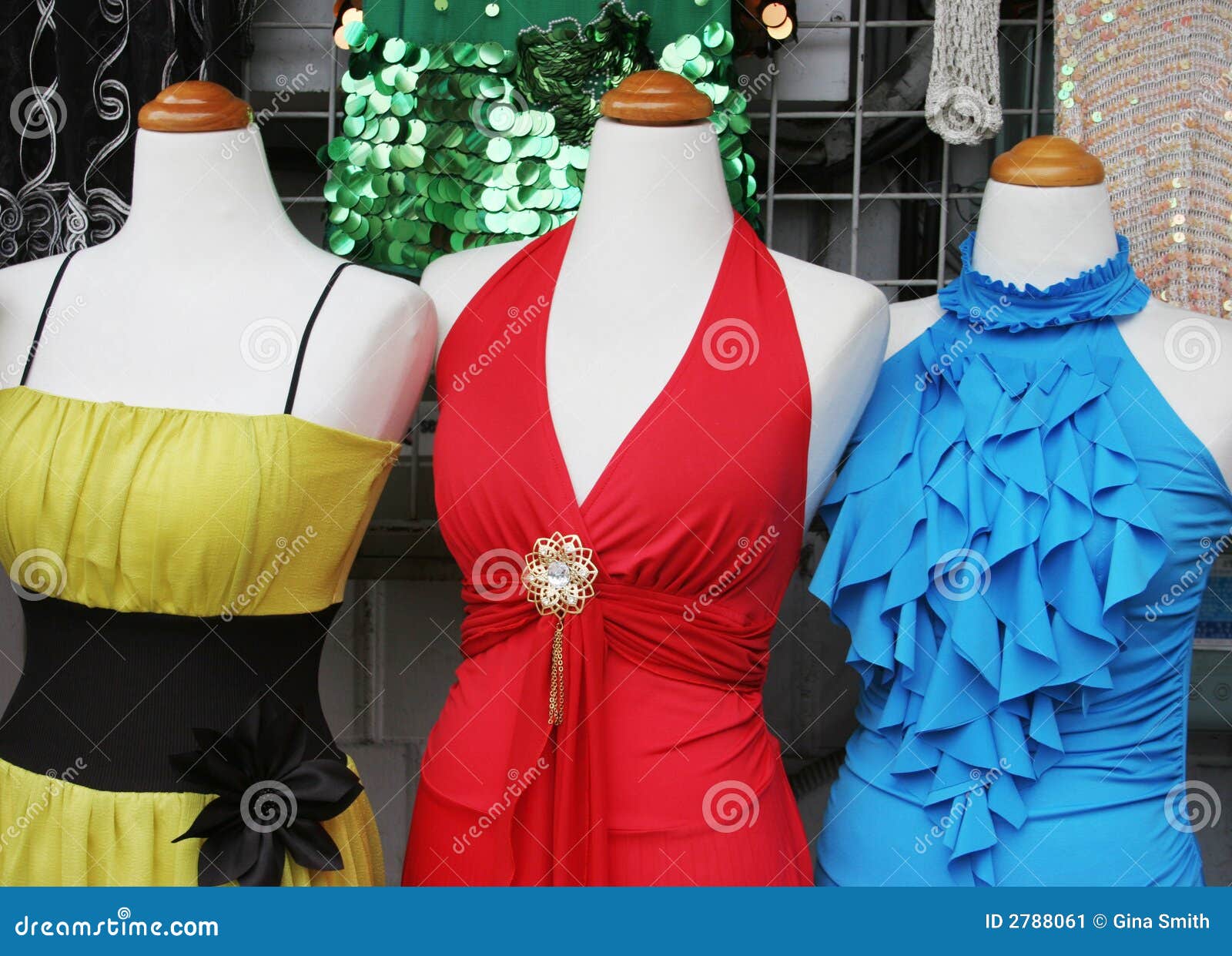 Close-up of Fashion Mannequins Stock Image - Image of glamor, bright ...