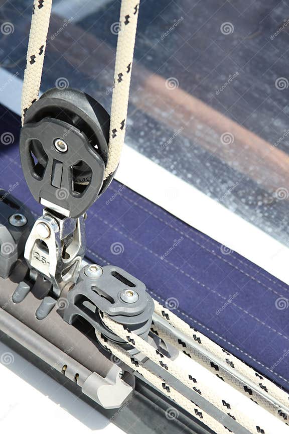 Close-up of a fasten rope stock photo. Image of power - 26908876