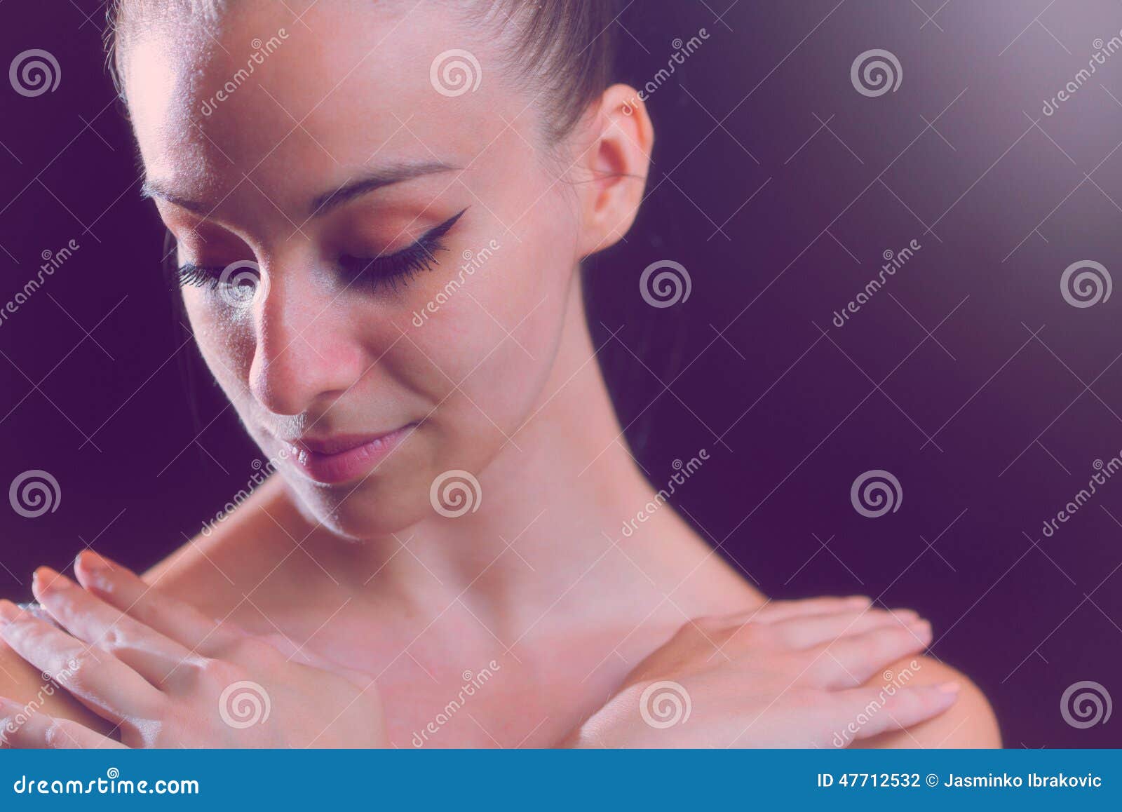 Close Up of a Female Ballet Dancer Stock Photo - Image of balance ...