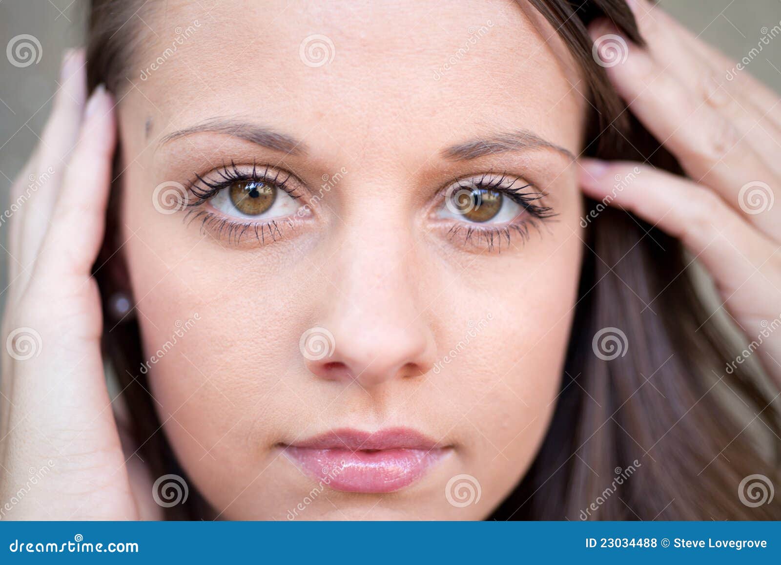 Close Up Female Face stock photo. Image of pretty, beautiful - 23034488 Close Up Female Face stock photo. Image of pretty, beautiful - 23034488