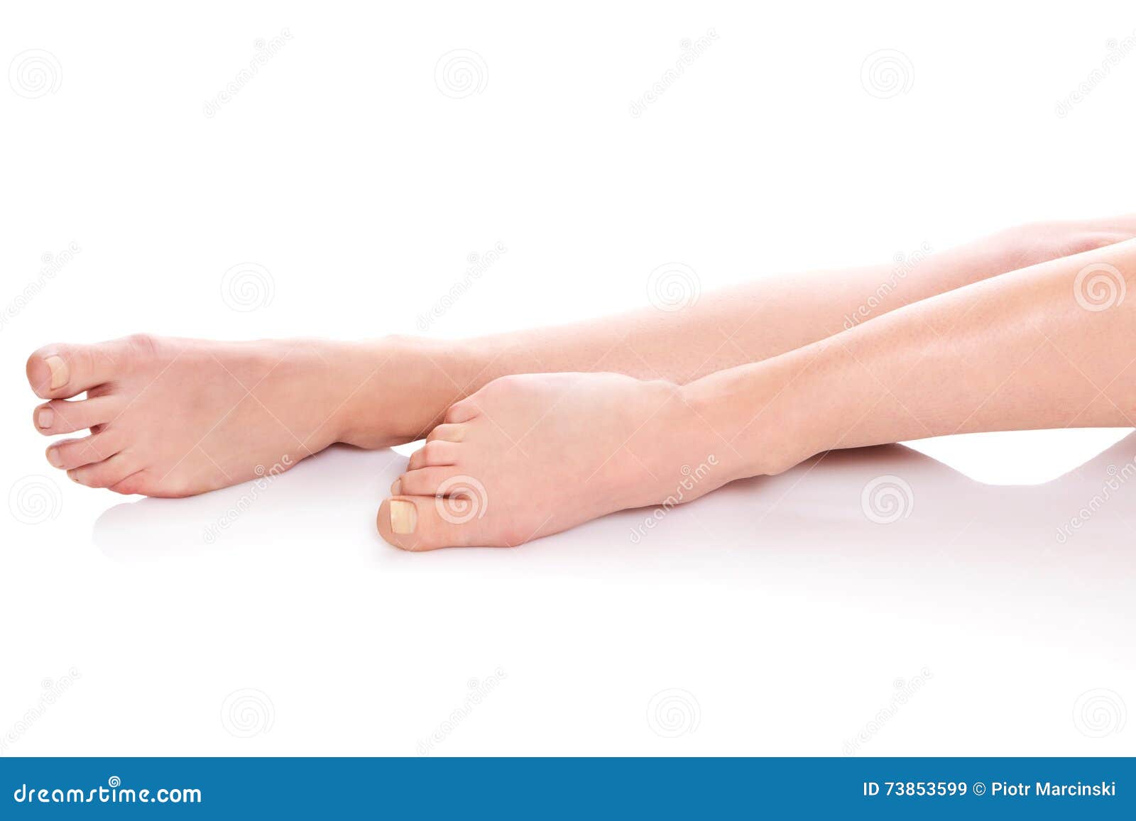 Close up of female feet. stock image. Image of perfection - 73853599