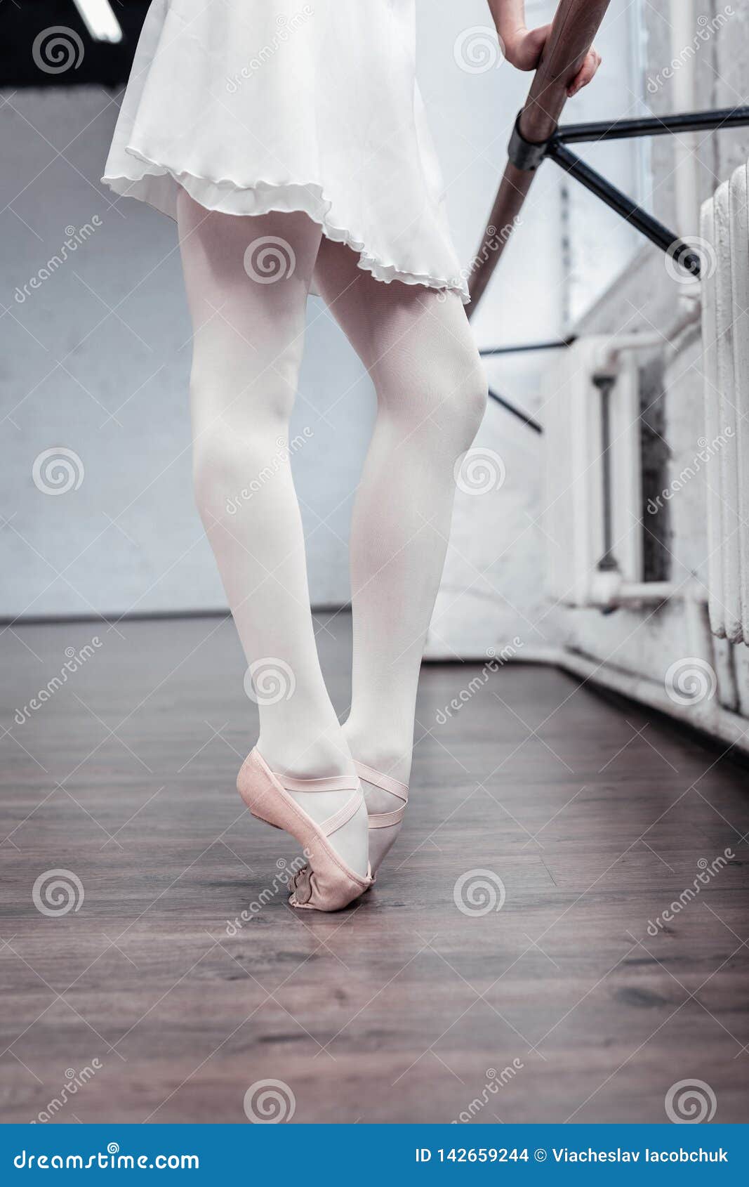 Close Up of Female Legs Standing in a Special Pose Stock Photo - Image ...