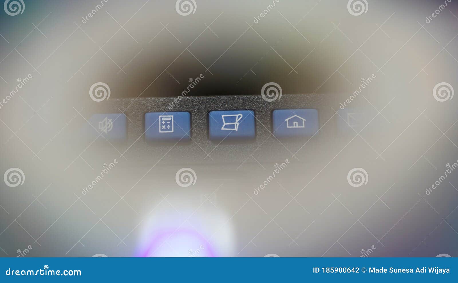 Close Up the File Explorer Button on the Computer Keyboard Stock Photo ...