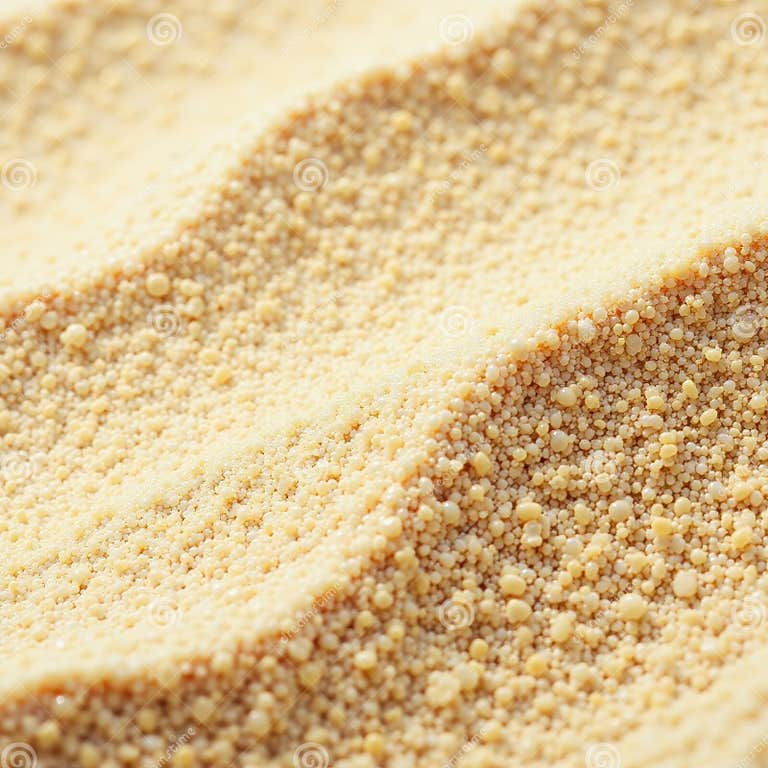 Close-up of Fine Light Beige Sand Showing Subtle Texture Image Light ...