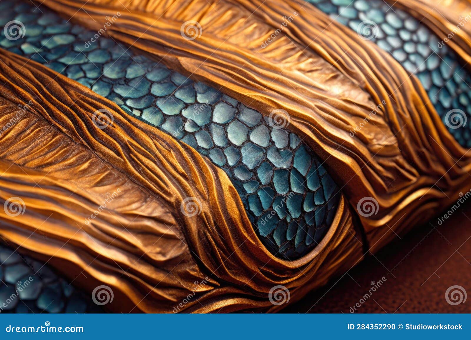 Close-up of the Fine Texture of a Premium Cigar Wrapper Stock ...