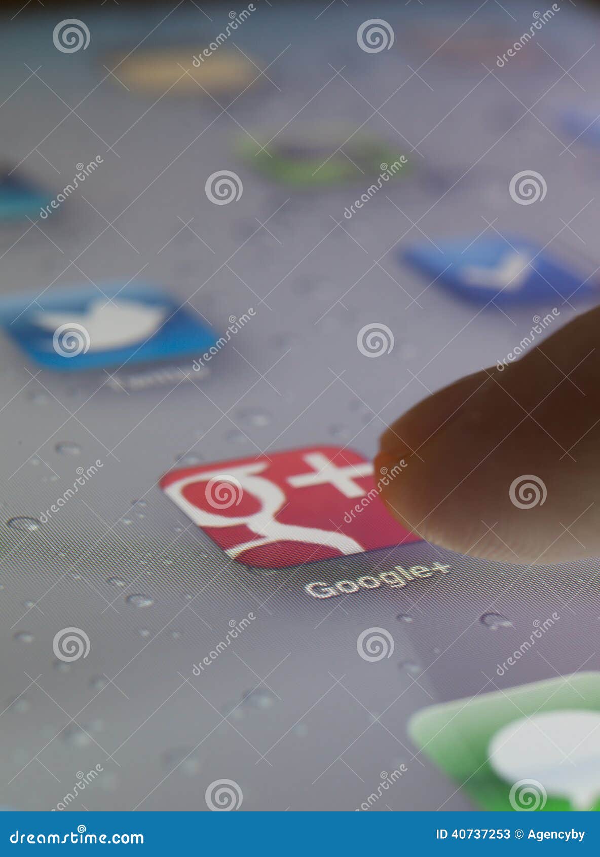 Close Up of Finger Choosing Google+ Icon Editorial Stock Photo - Image ... Close Up of Finger Choosing Google+ Icon Editorial Stock Photo - Image ...