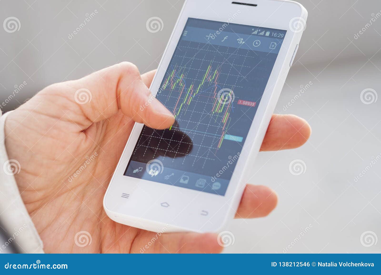 Forex and Investment Business Technology Concept Stock Photo - Image of ...