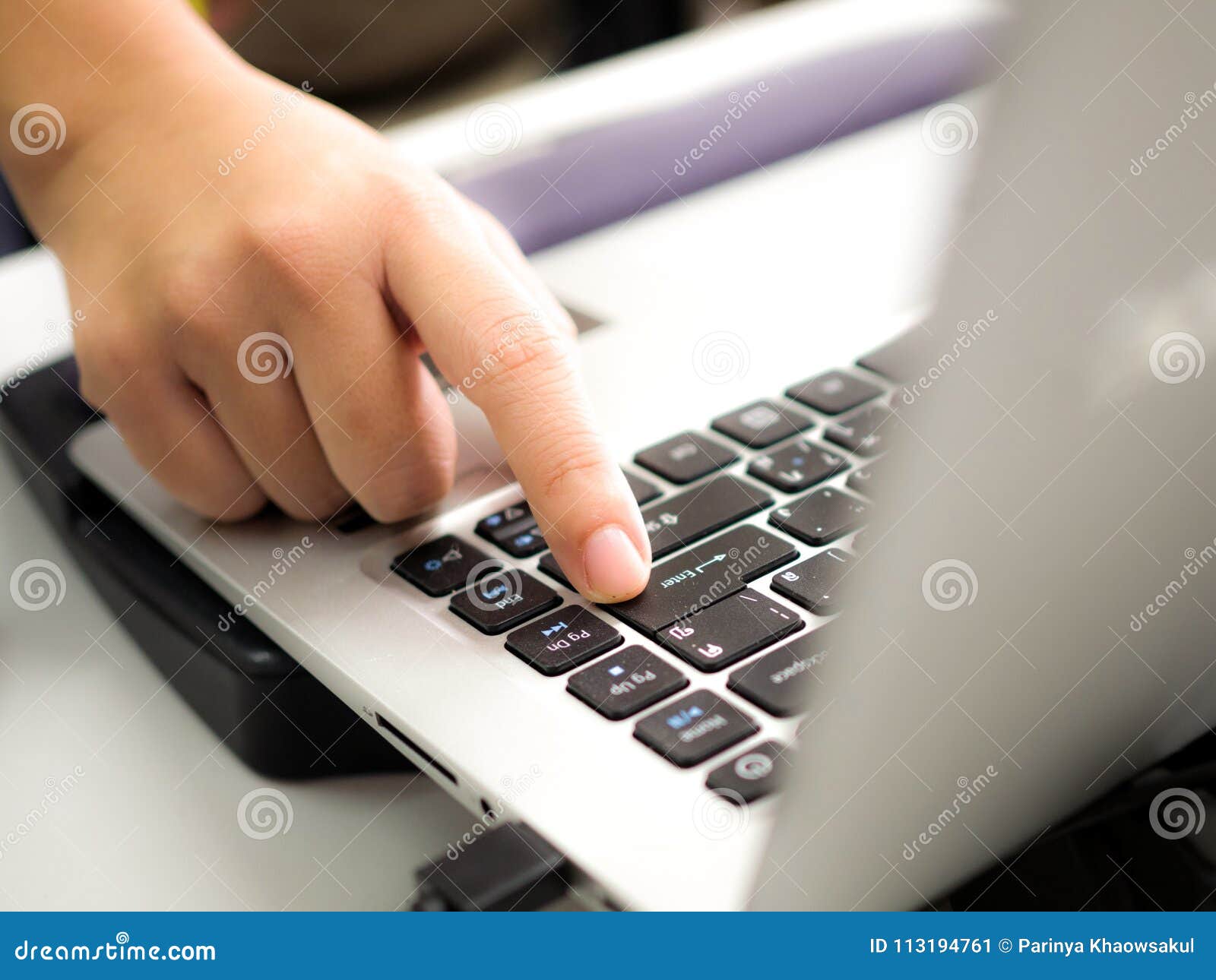 Press Enter Button - Close Up Finger Press Enter on Computer Stock ... Press Enter Button - Close Up Finger Press Enter on Computer Stock ...