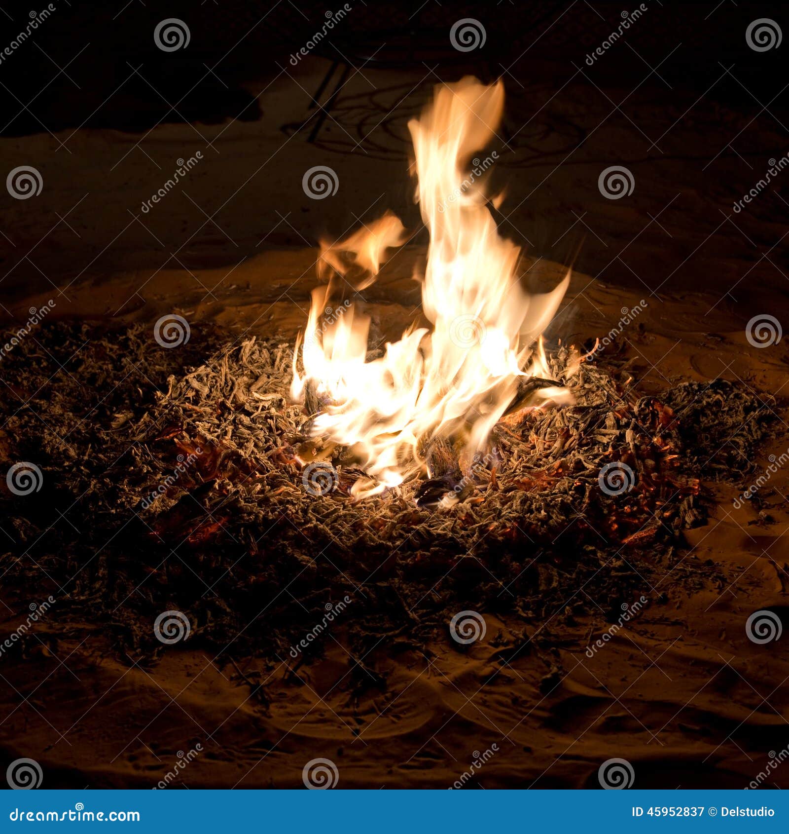 Close up of a fire stock image. Image of campfire, heat - 45952837