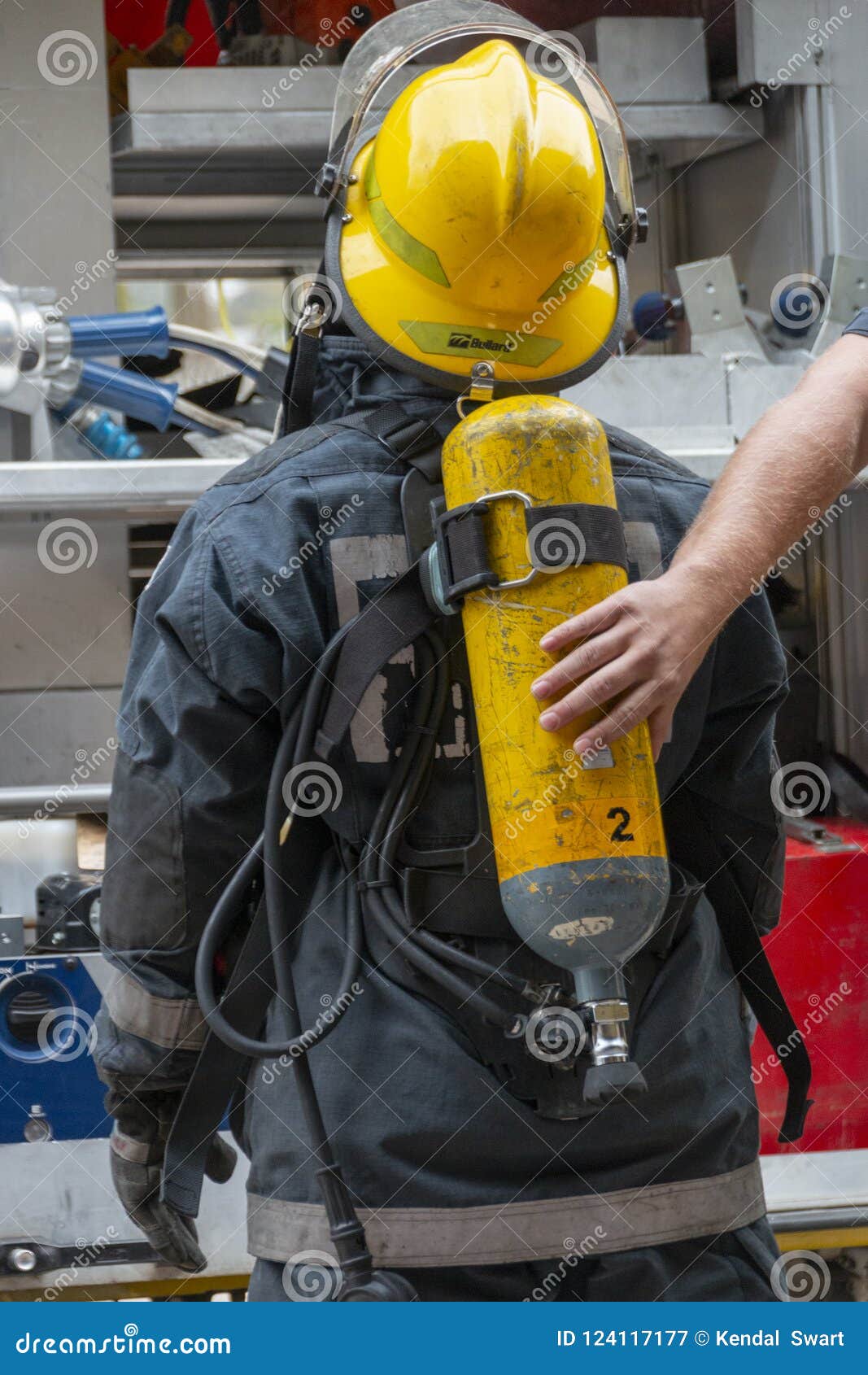 A Close Up of a Firemans Uniform Editorial Photography - Image of ...