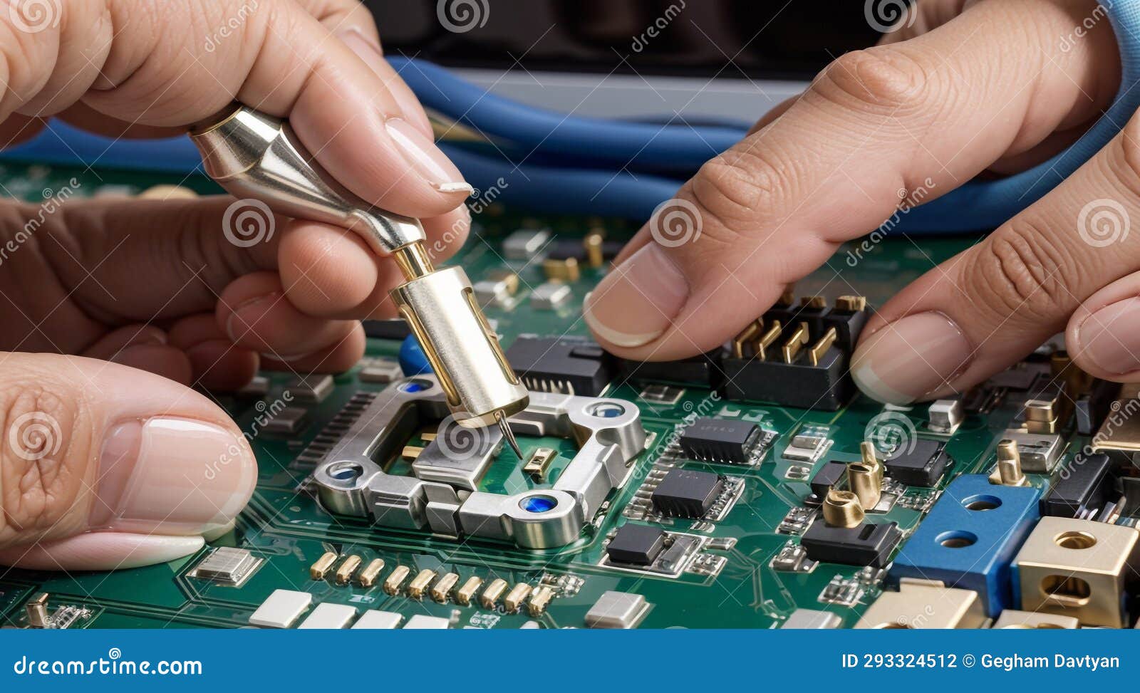 Close-up Of Computer Inside, Computer Board Background, Pc Board ...