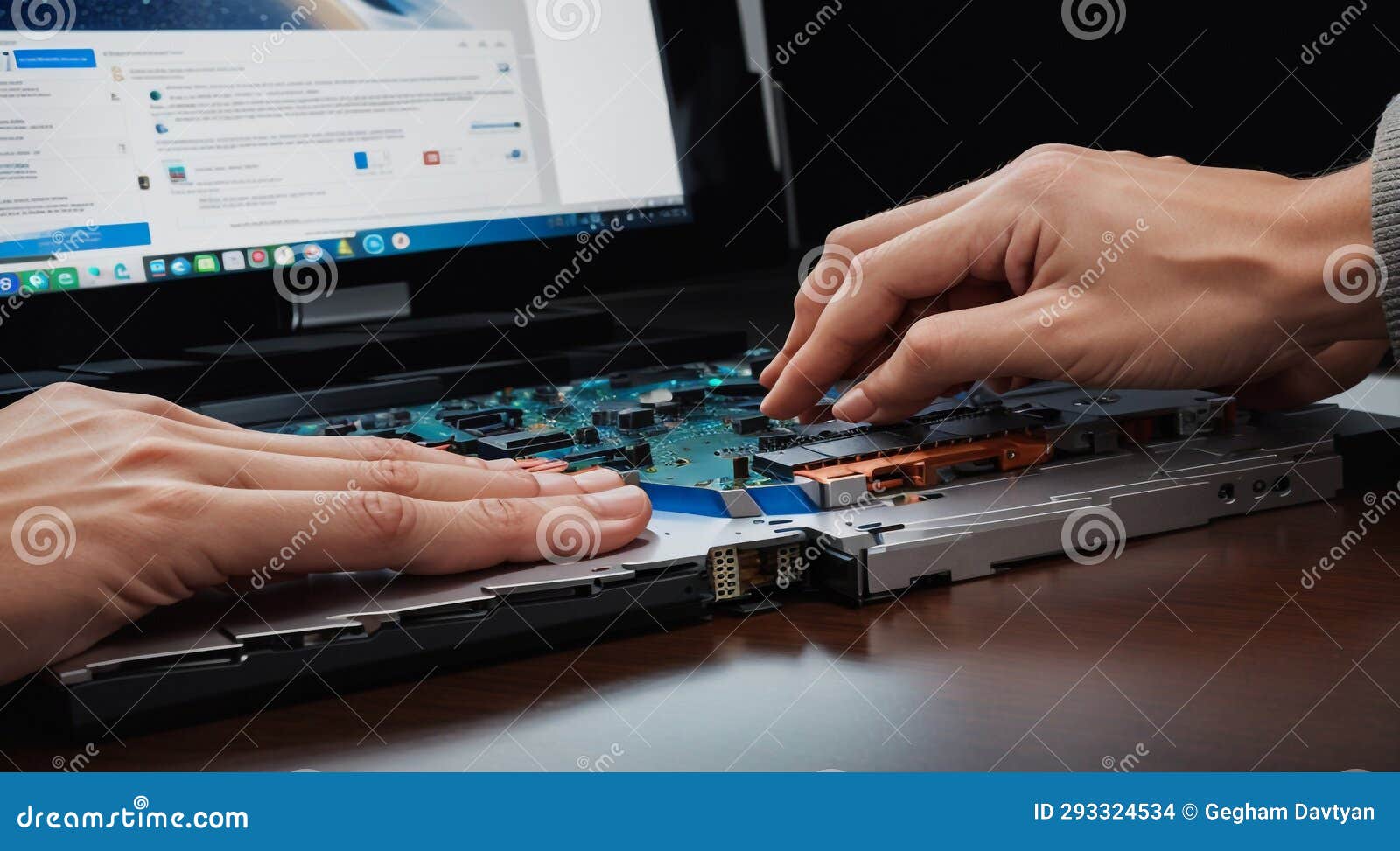 Close-up Of Computer Inside, Computer Board Background, Pc Board ...