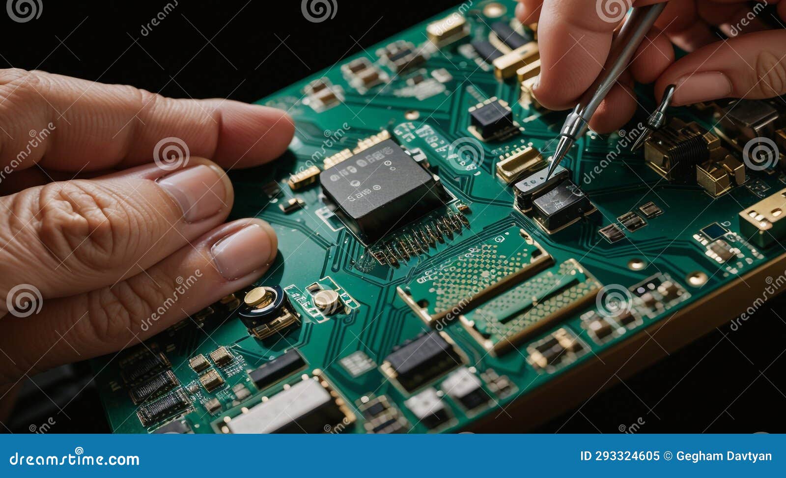 Close-up Of Computer Inside, Computer Board Background, Pc Board ...