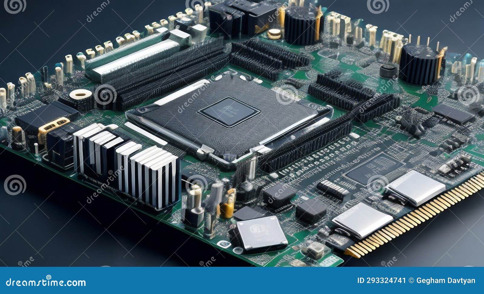 Close-up Of Computer Inside, Computer Board Background, Pc Board ...