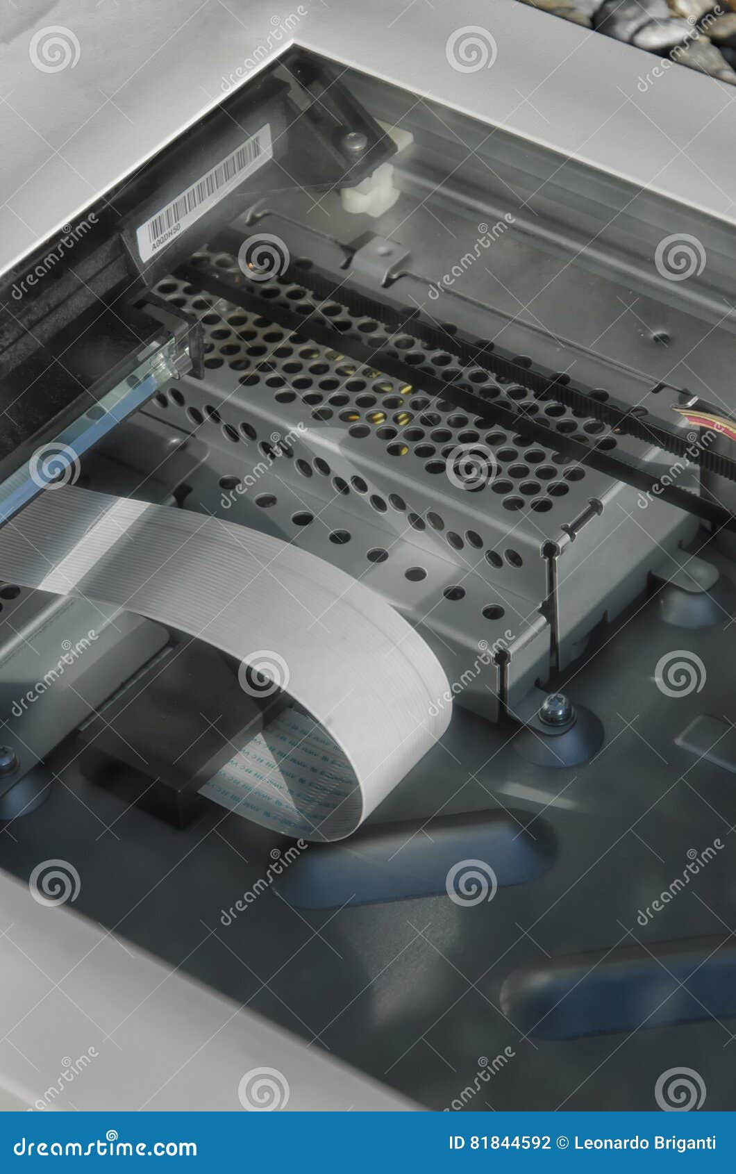 Close-up of Flatbed Scanner Stock Photo - Image of vintage, hardware ...