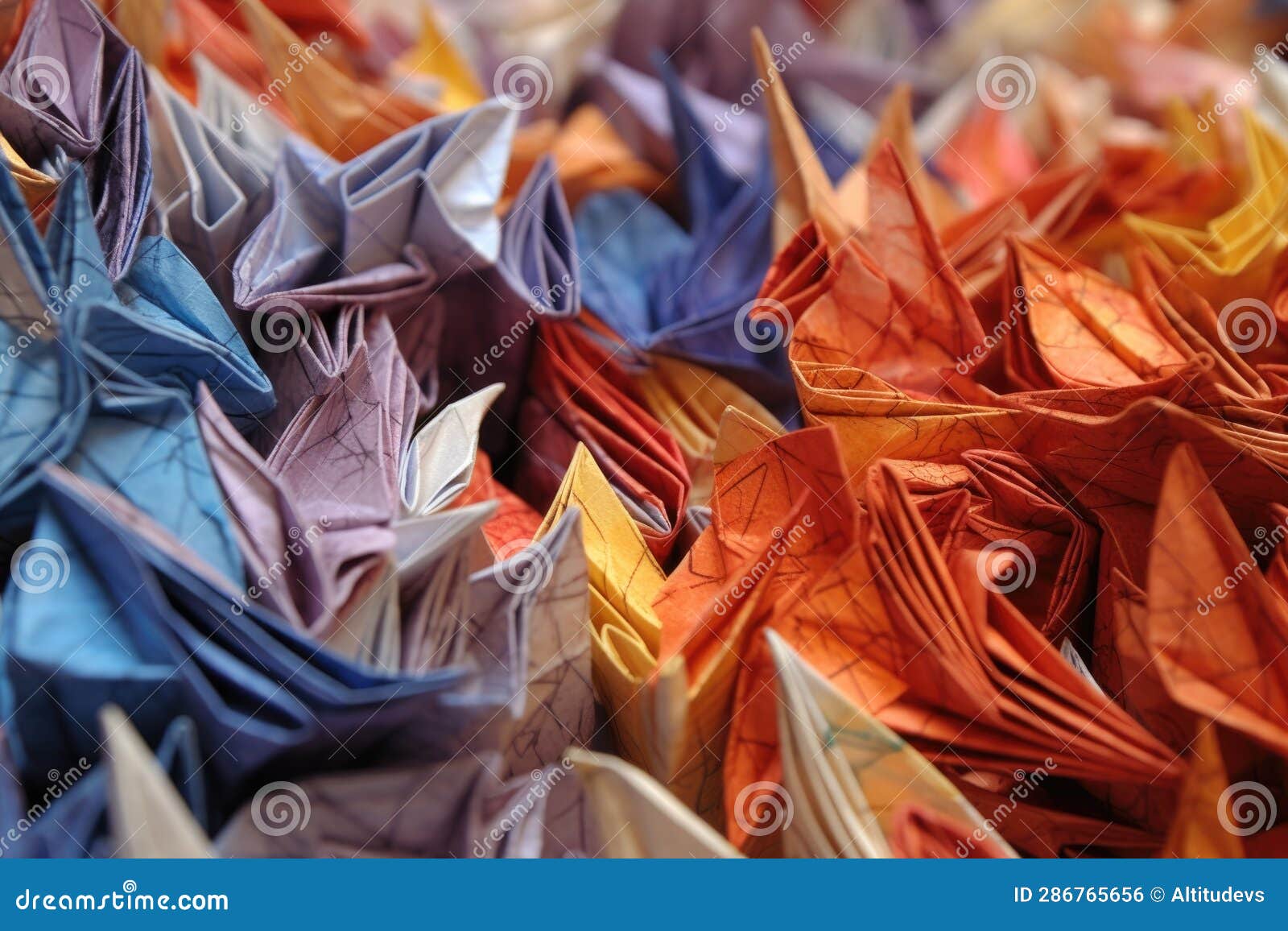 Close-up of Folded Paper Signatures Stock Illustration - Illustration ...