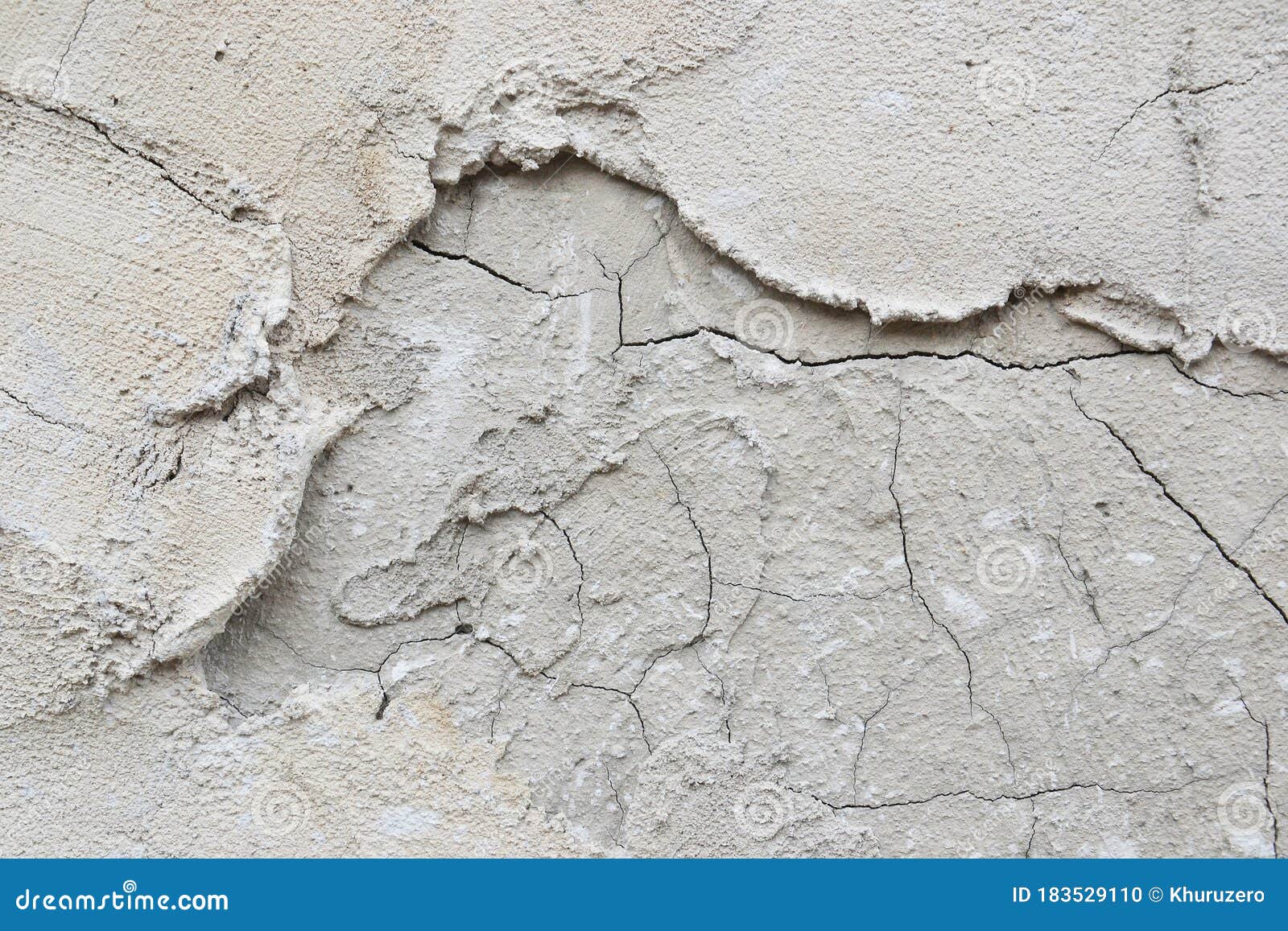 Fractured concrete surface stock photo. Image of architecture - 183529110