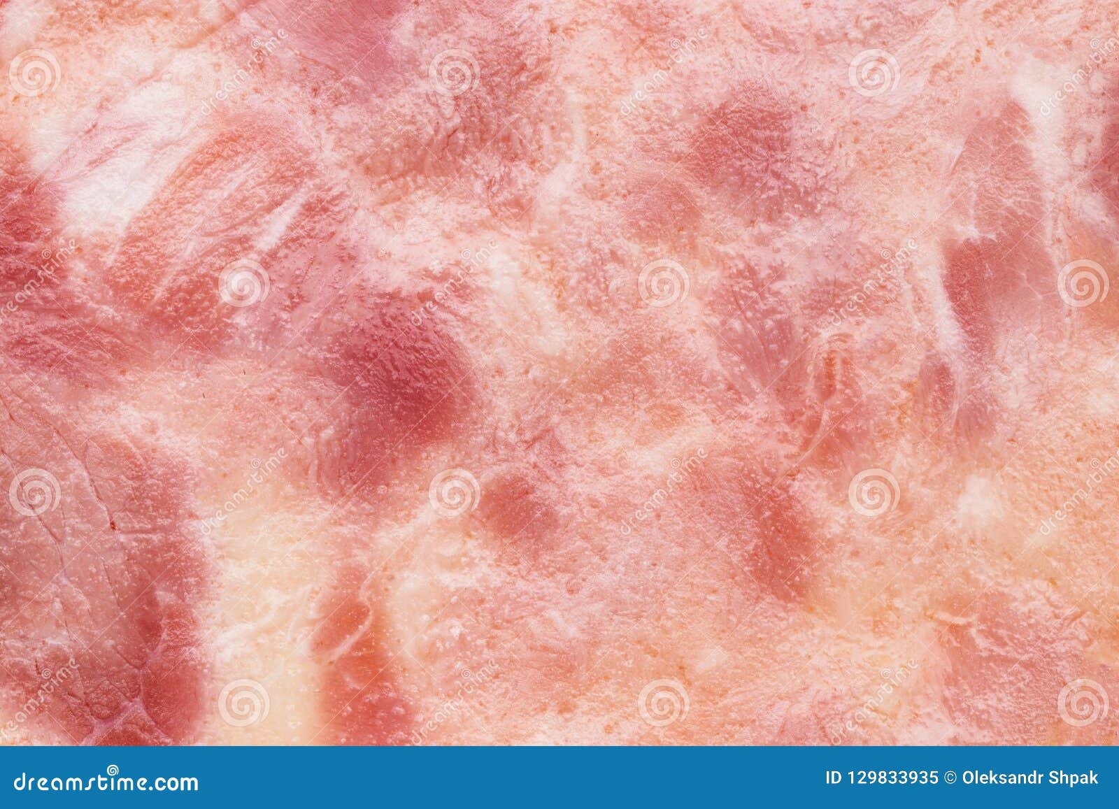 Close-up Fragment of Ham Meat As a Background Texture Composition Stock ...