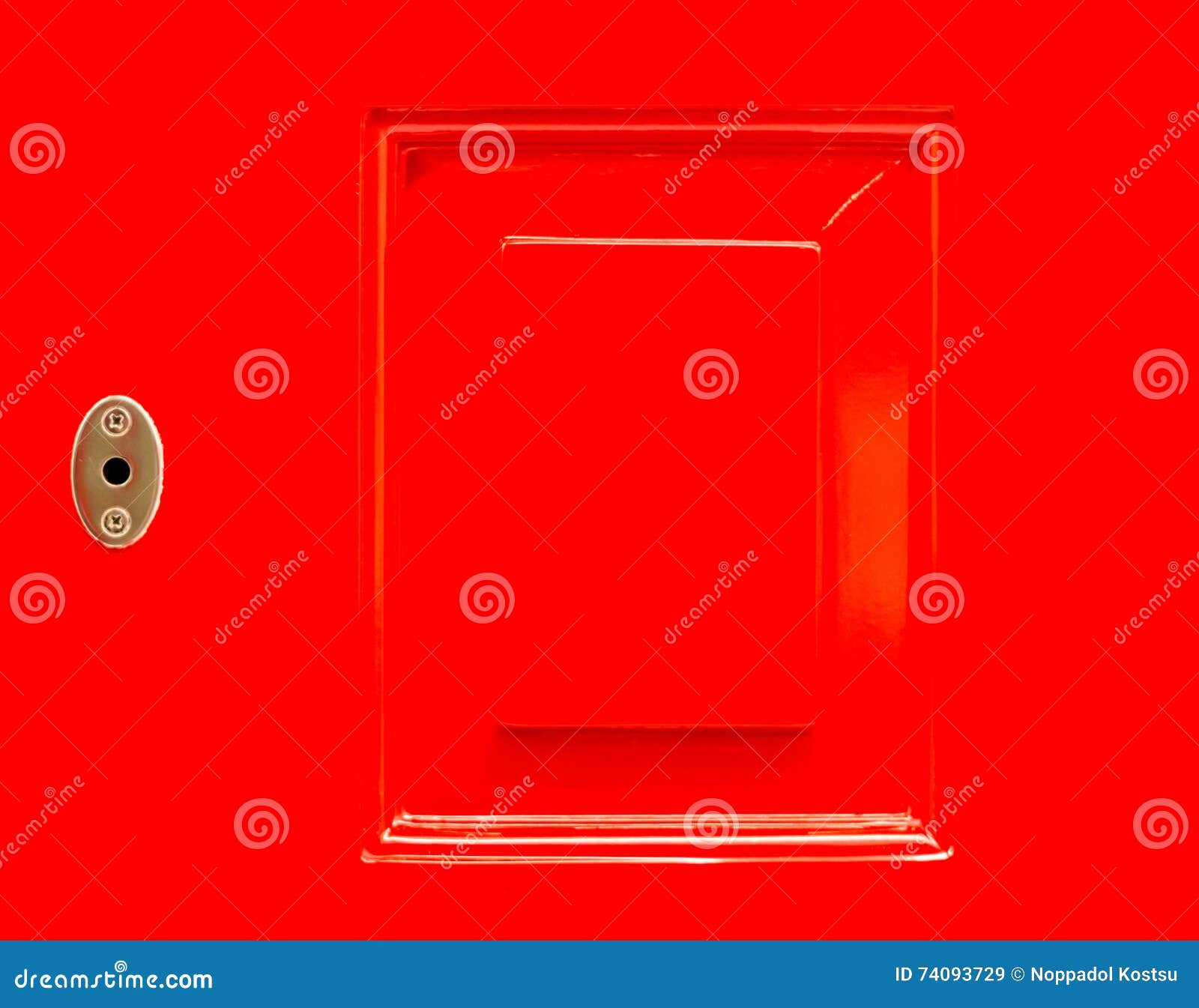 Close Up Frame Red Door for Background Stock Image - Image of beautiful ...