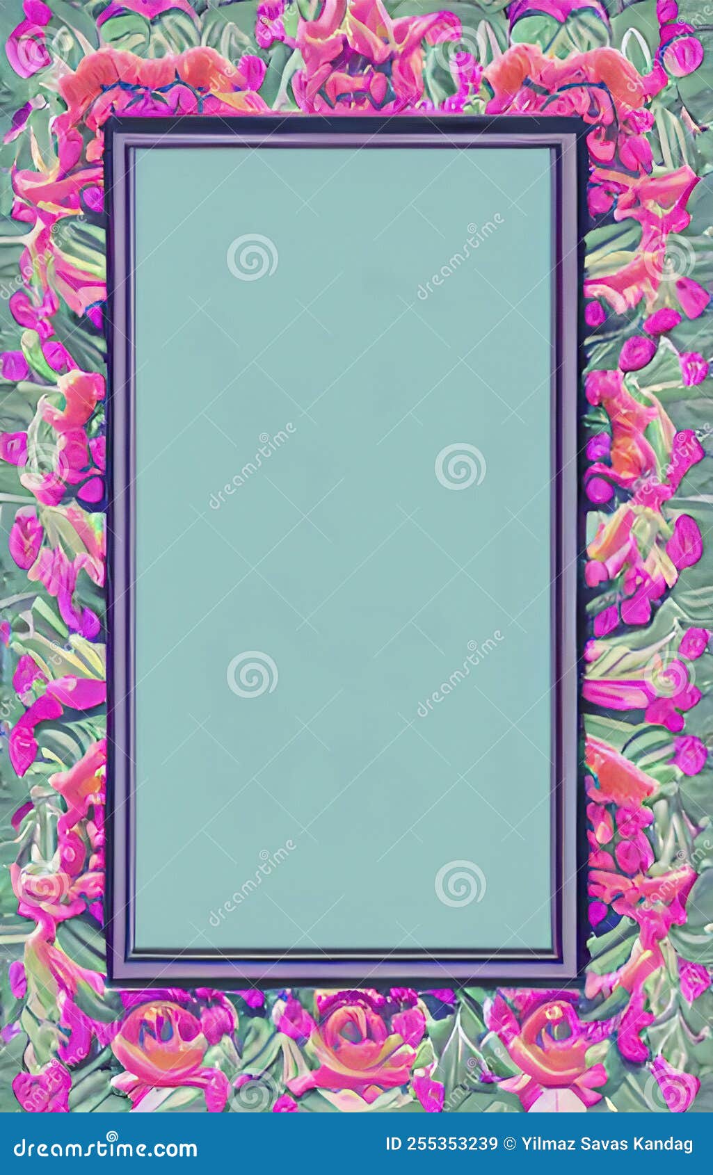 Framework for Invitation or Congratulation Stock Illustration ...