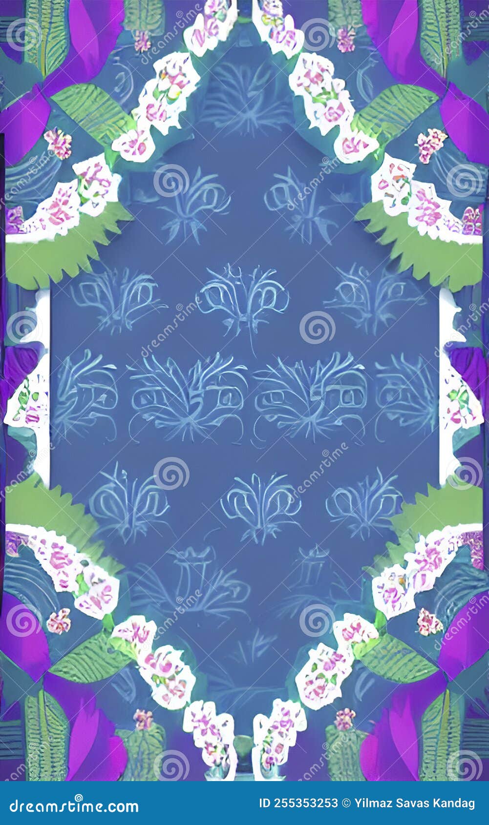 Framework for Invitation or Congratulation Stock Illustration ...