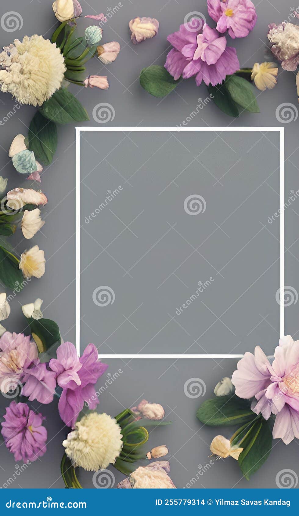 Framework for Invitation or Congratulation Stock Illustration ...