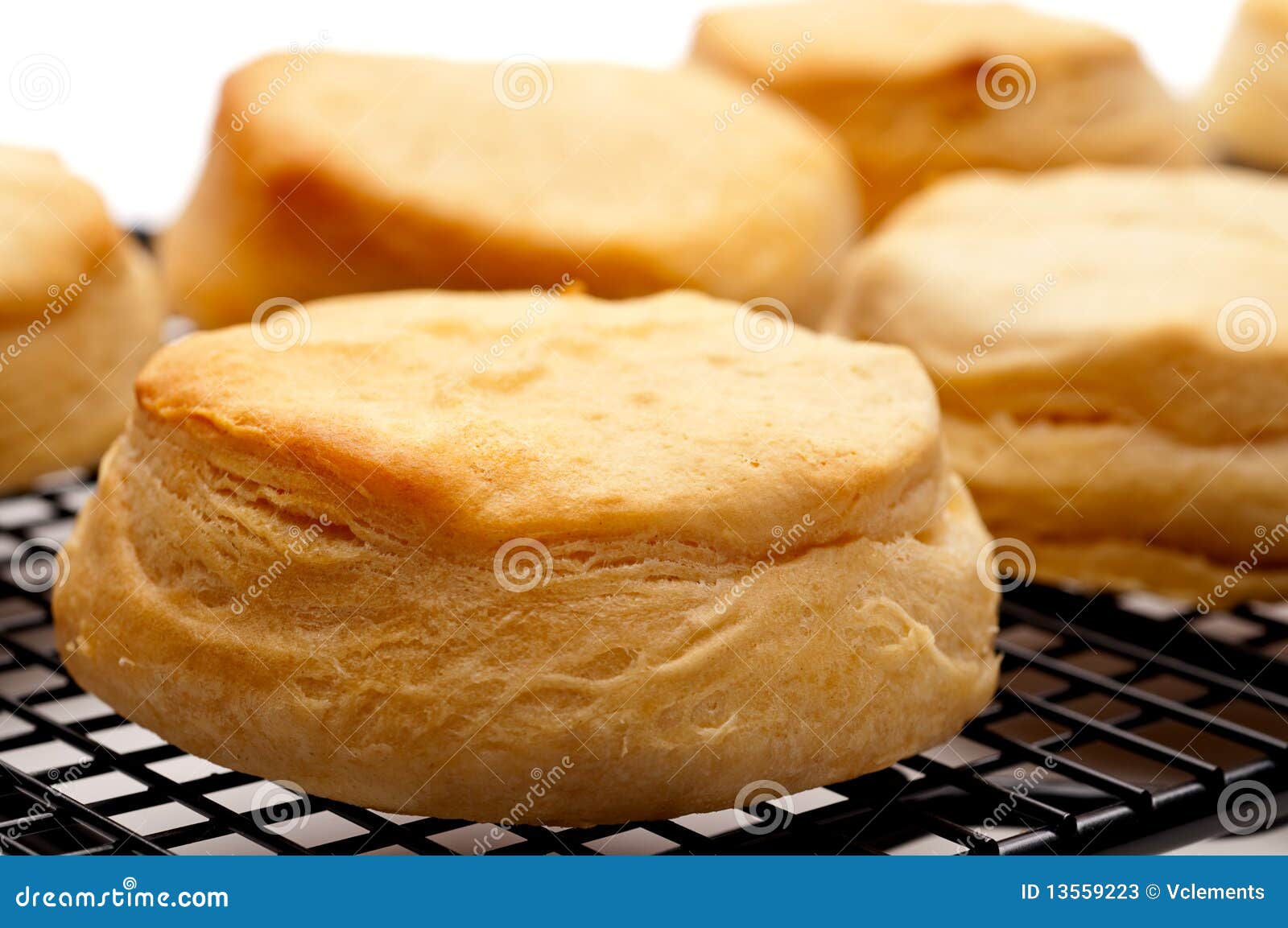 Close Up of Fresh Baked Biscuits Stock Image - Image of flavor, baking ...