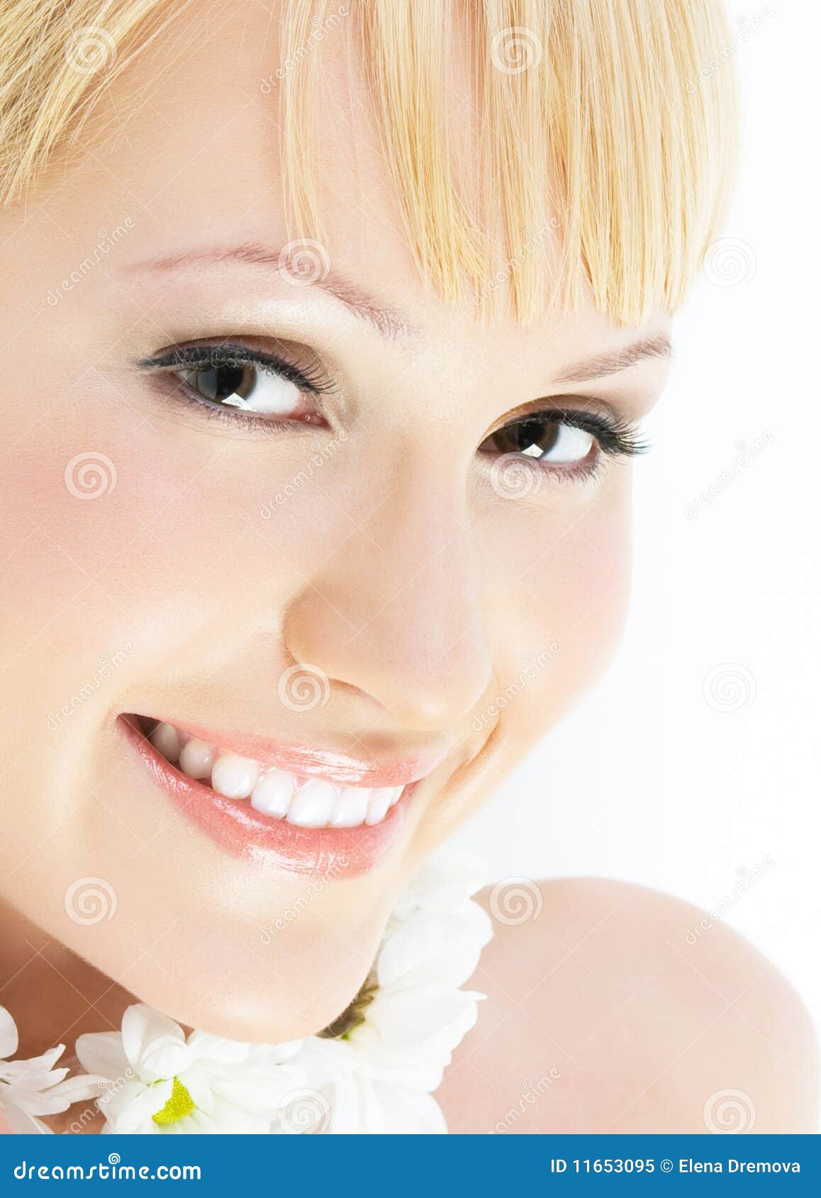 Close-up of fresh face stock image. Image of laughing - 11653095