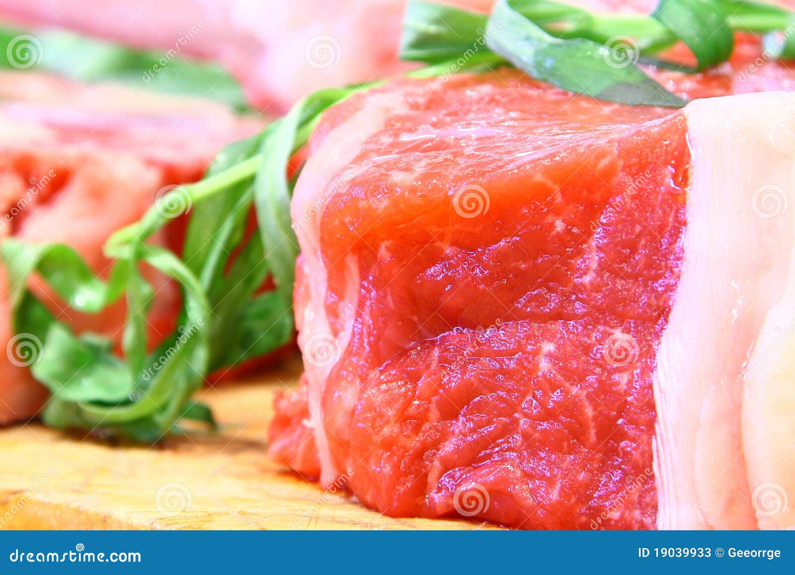 Close up with fresh meat stock image. Image of animal - 19039933