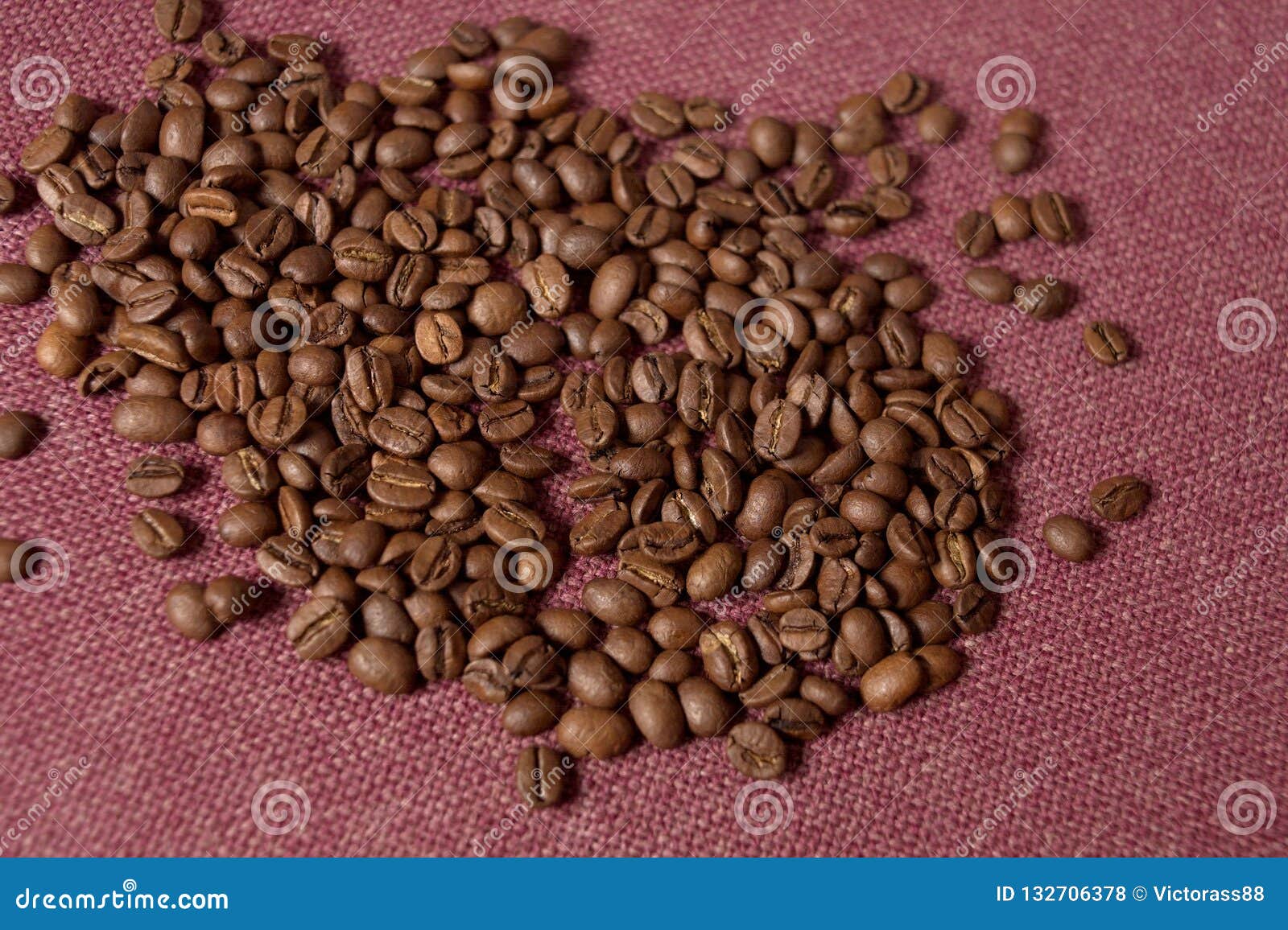 Close Up of Freshly Roasted Coffee Beans Stock Photo - Image of closeup ...