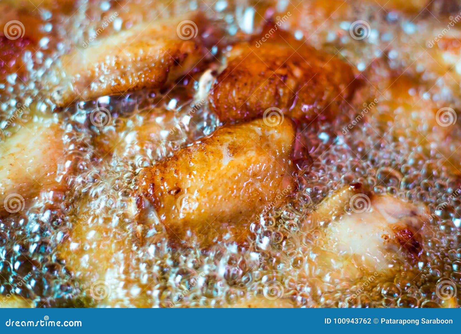 Close Up Fried Chicken Wings in Boiling Oil. Stock Photo - Image of ... Close Up Fried Chicken Wings in Boiling Oil. Stock Photo - Image of ...
