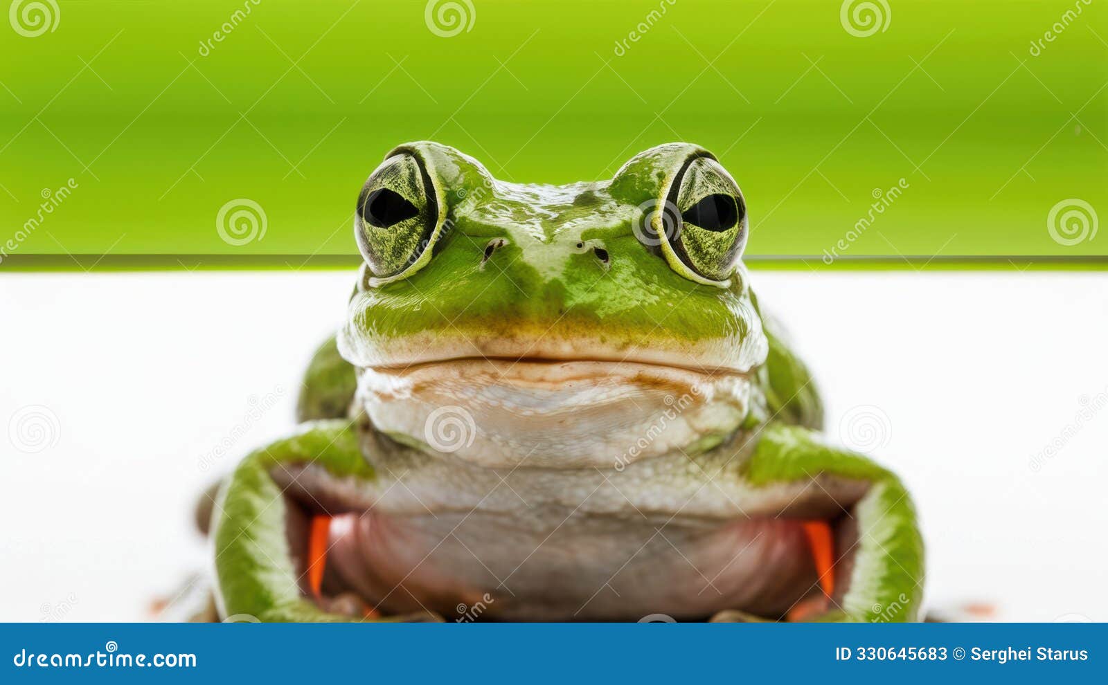 A Close Up of a Frog Sitting on the Ground with Its Eyes Closed, AI ...