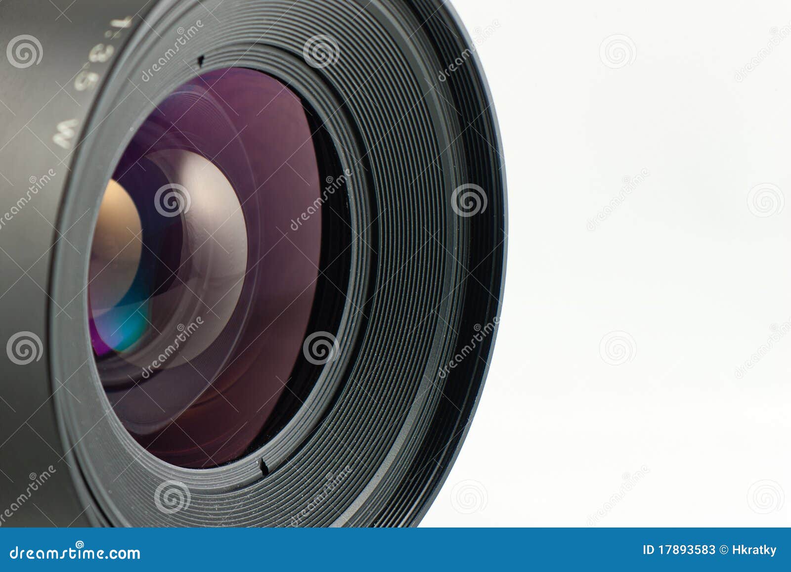 Close-up of the front lens stock image. Image of single - 17893583